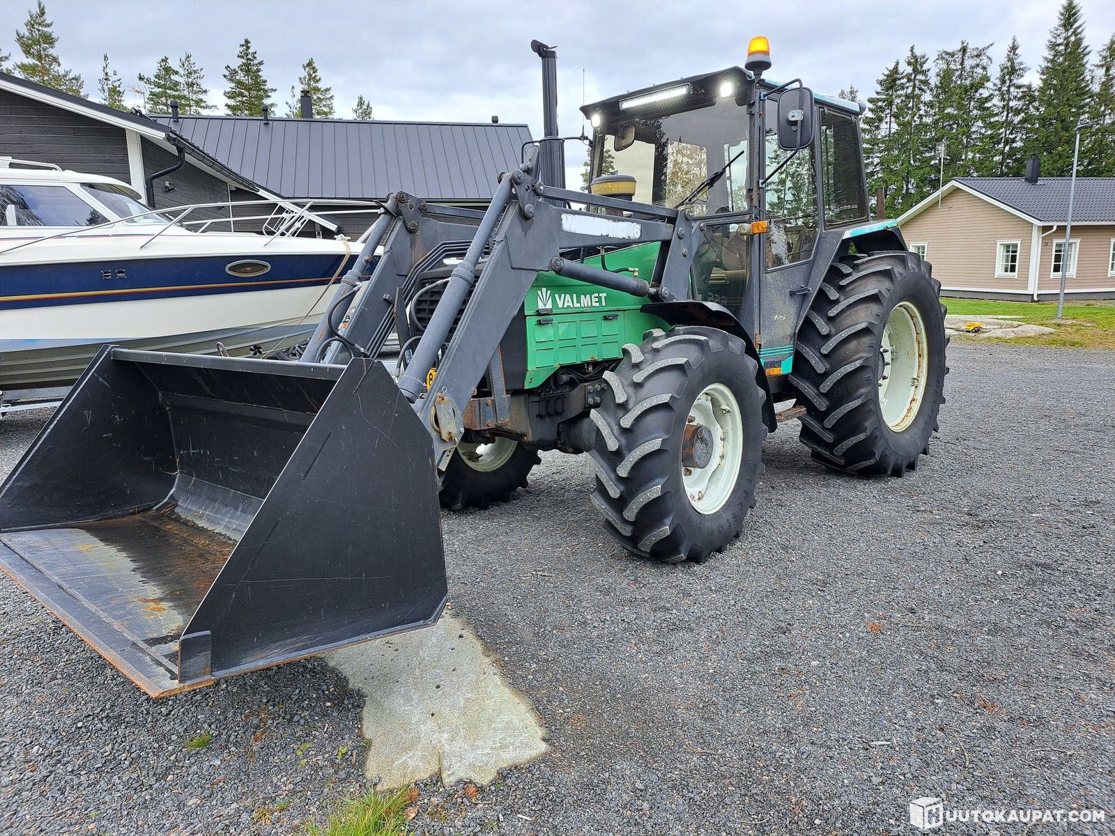 Lumikone Valmet 655T, 1990 ALV Vähennyskelpoinen. Katso video., Jyväskylä | Huutokaupat.com