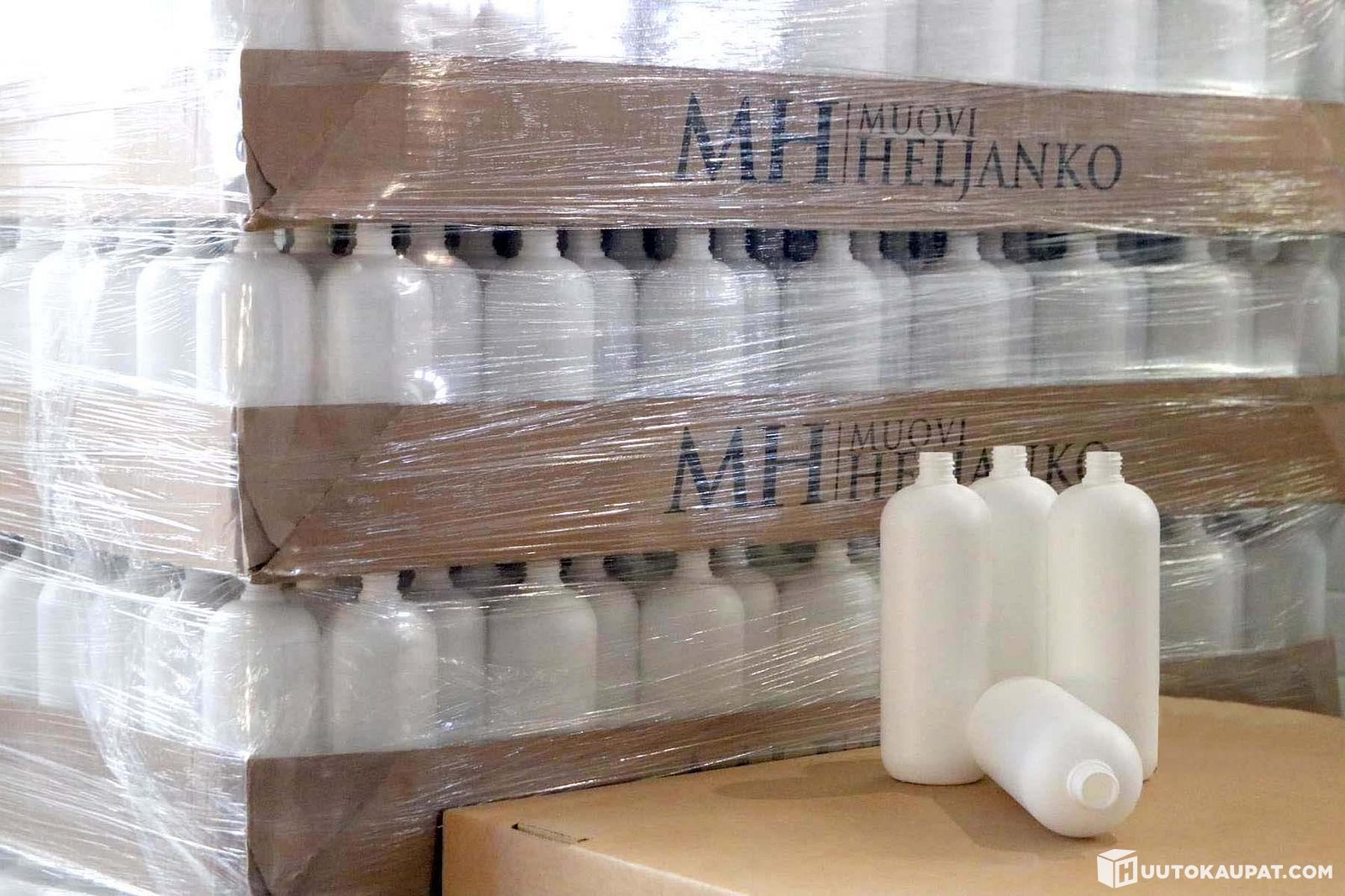 HDPE pullo 1L (Heljanko) 4608kpl. (Pa-Ri Yrityspalvelut Oy ...