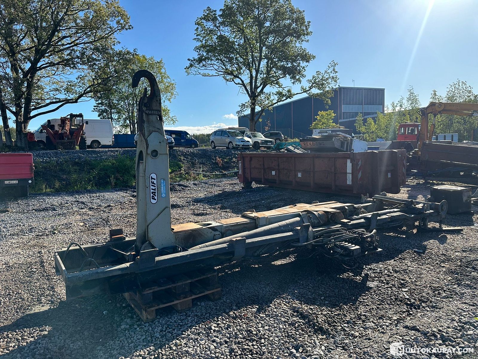 Palfinger Palift 26 t koukku liuku ja taitto, 2001, Turku | Huutokaupat.com