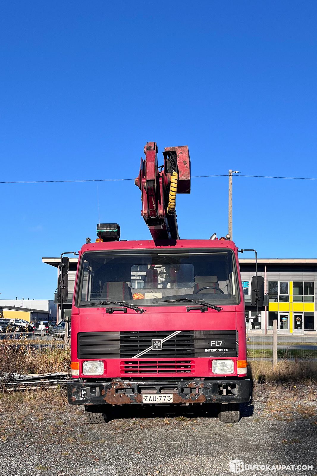 Ajoneuvoalustainen nostin Volvo FL7, 1989 / Bronto Skylift 22-2T1, Joensuu | Huutokaupat.com