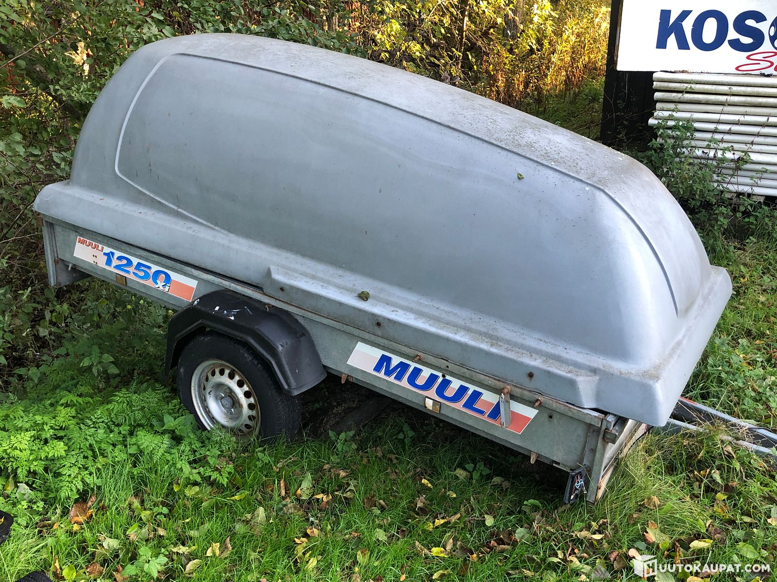 MUULI 1250 kuomuperäkärry - OSIKSI, Mustasaari | Huutokaupat.com