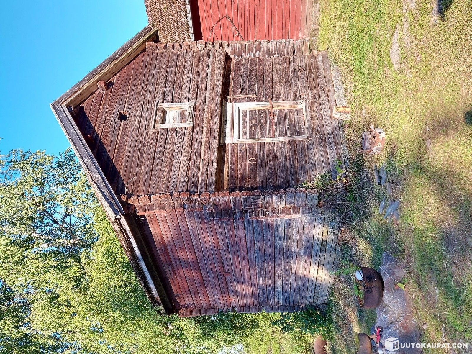 Vanha Pohjalainen - hirsirunkoinen riihi vuodelta 1757, Vaasa ...