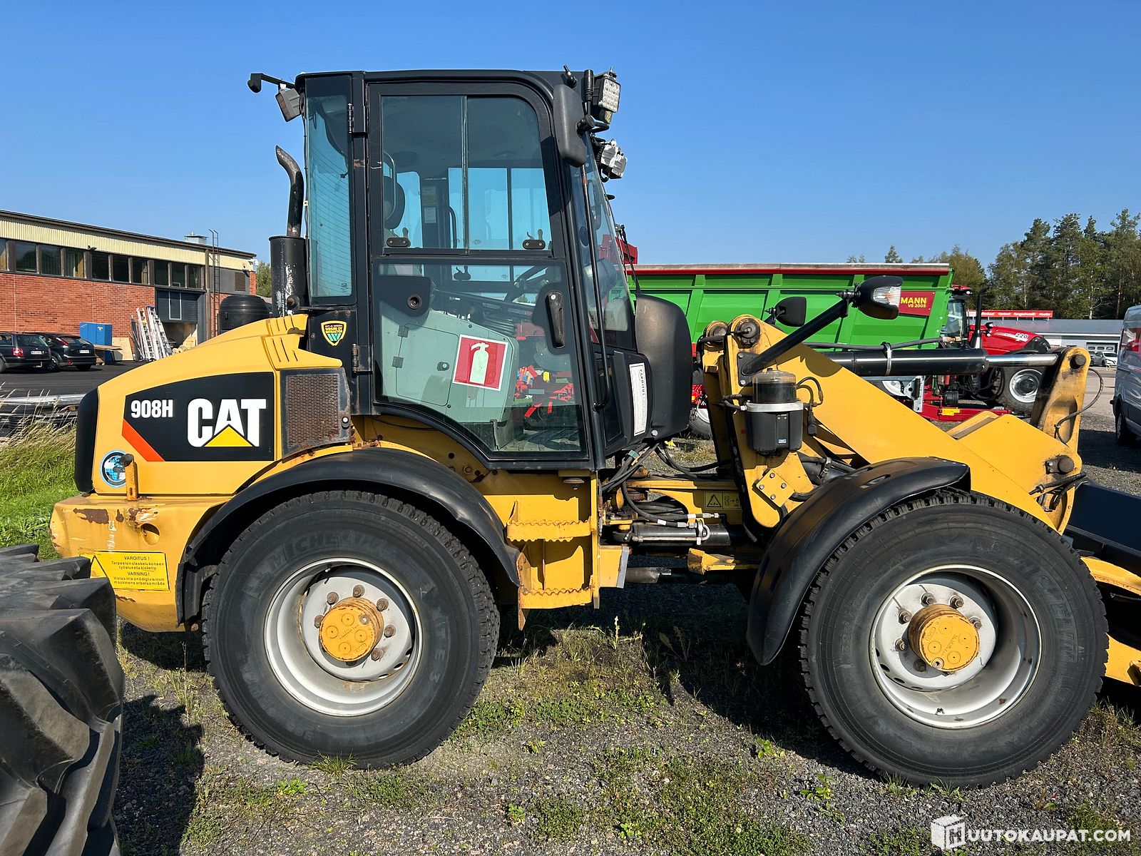 CAT 908 H, 2011, 4 330 h pyöräkuormaaja, Ylivieska | Huutokaupat.com