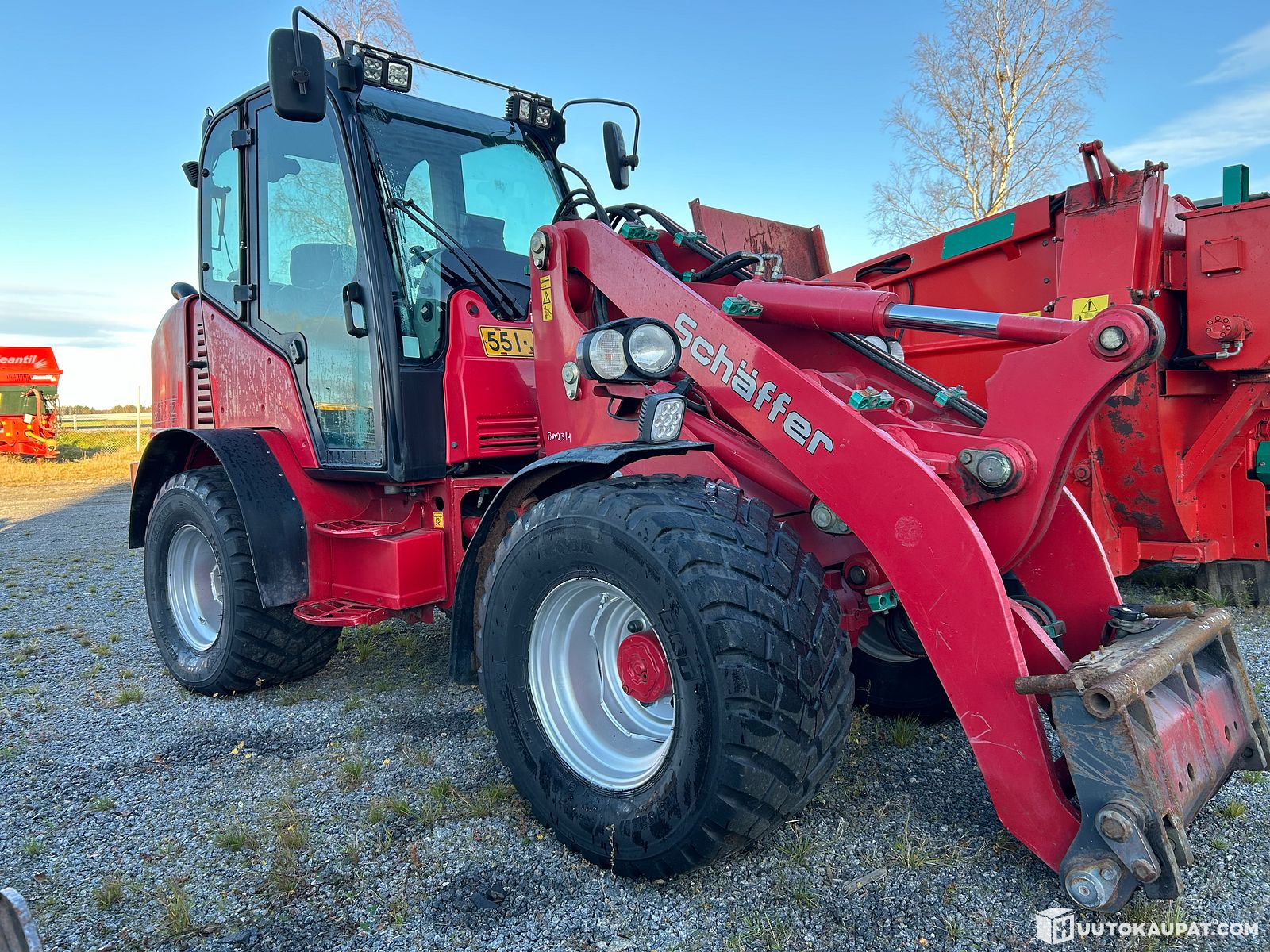 Schäffer 5370Z linkkumallinen kuormaaja, 2012, Pedersöre | Huutokaupat.com