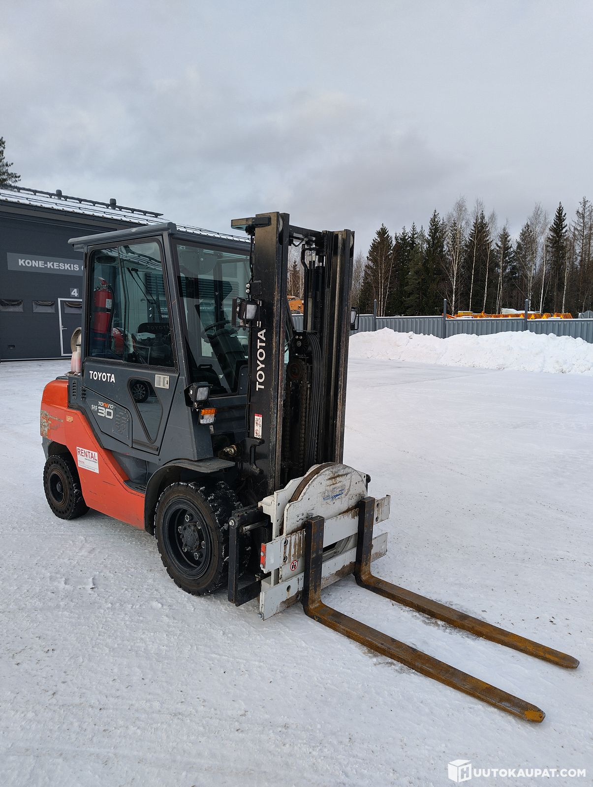 Toyota GF30 Cascade Kääntölaite,Sivusiirto, trukki, 2012, Vantaa ...