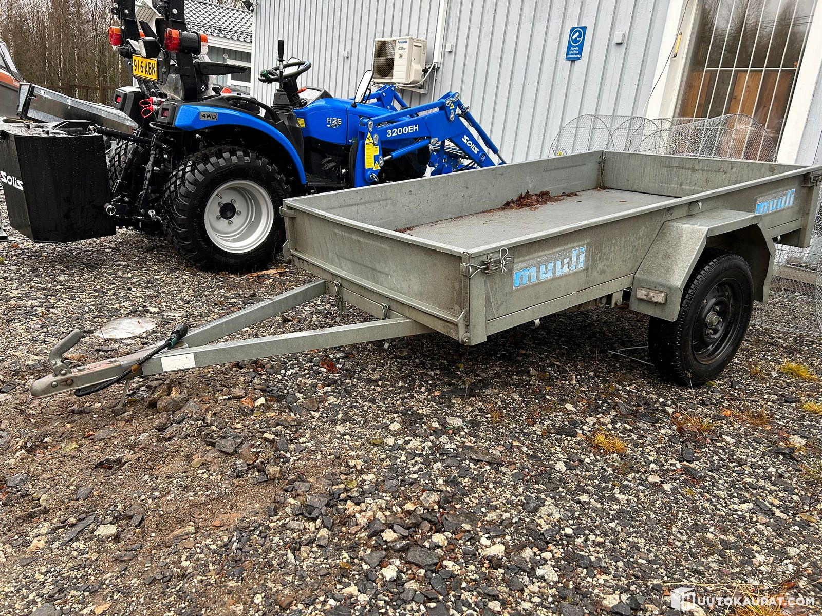 Muuli 600 kipillinen peräkärry rek.nro PGM-219, Mikkeli | Huutokaupat.com