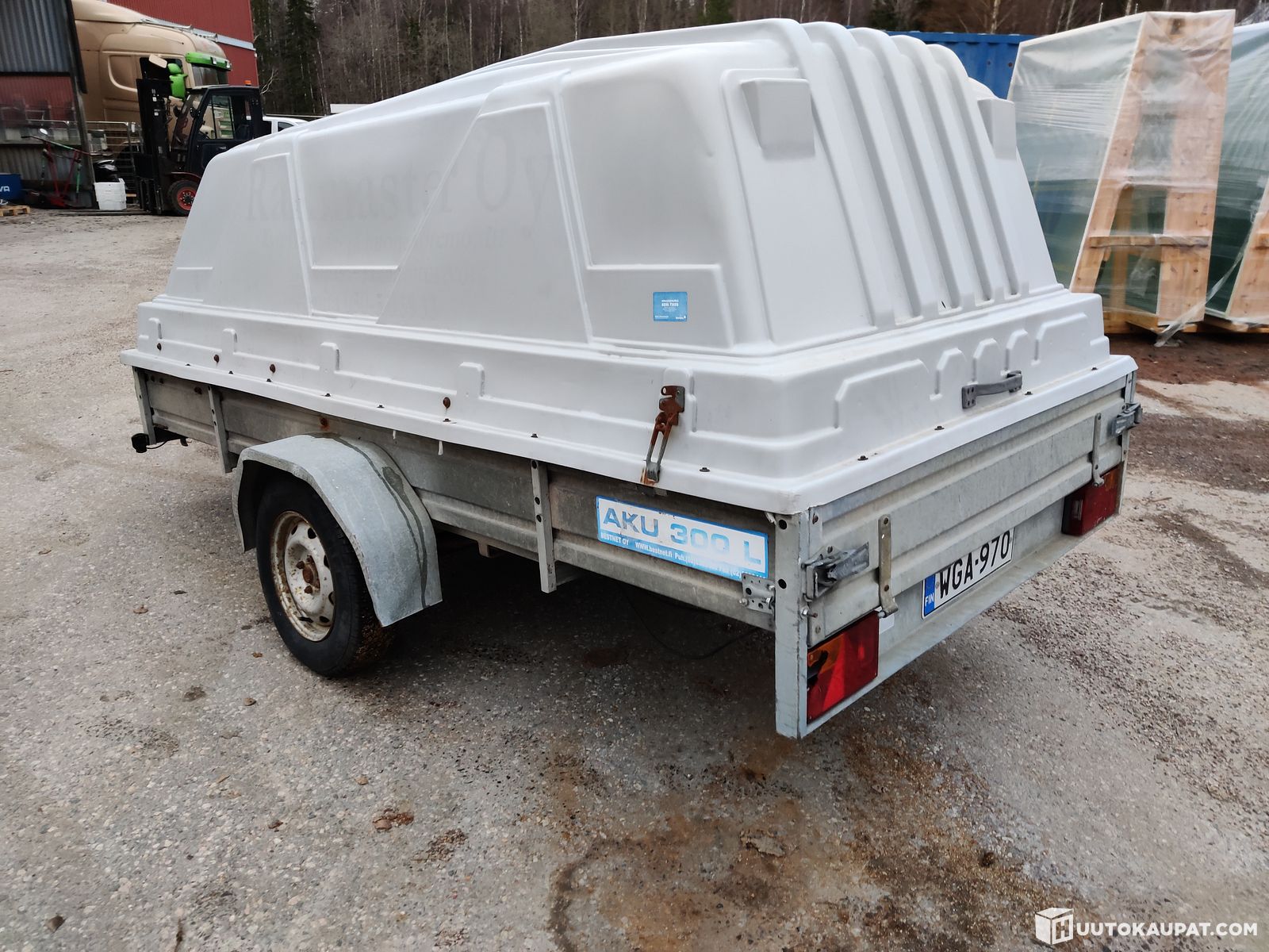Aku 300 L/277 rek.no WGA-970 Rakmaster Oy konkurssipesä (3390239-3 ...