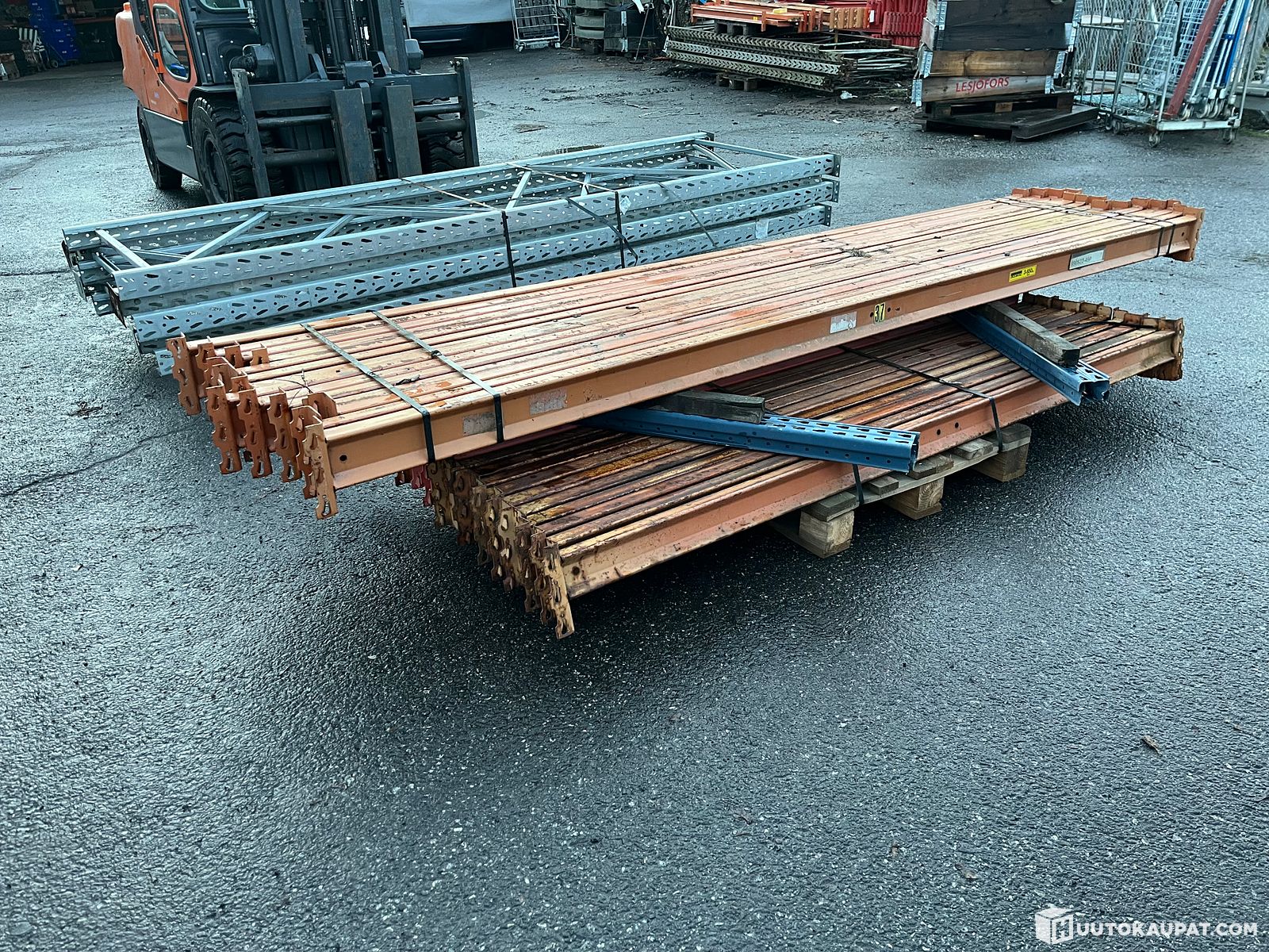 Kasten K75 Kuormalavahylly - Tilat jopa 58 x EUR-lava. Korkeus n. 3.8m ...