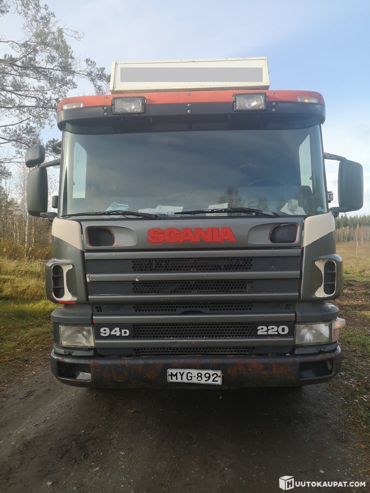 Ulosmitattu kuorma-auto Scania / Utmätt lastbil Scania, Alavus ...