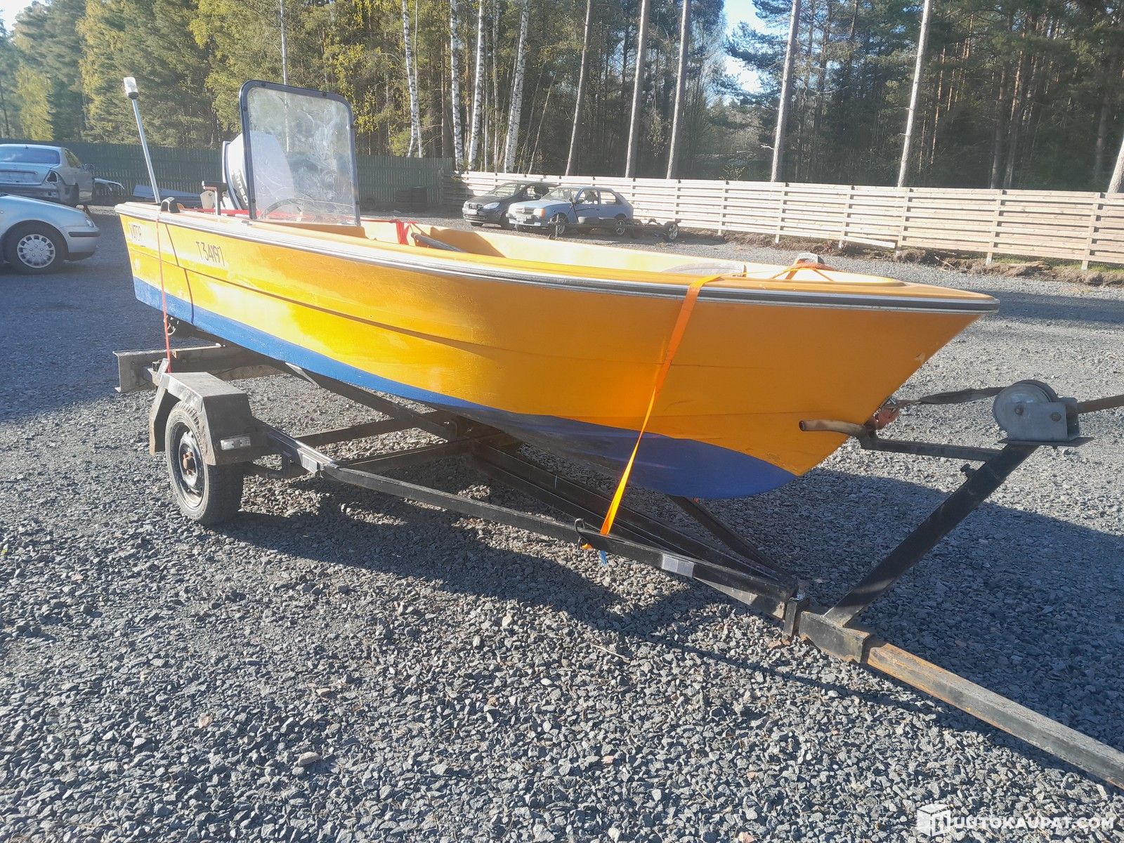 PULPETTIVENE VATOR 14R, JOHNSON 30HV, TRAILERI, Pori | Huutokaupat.com