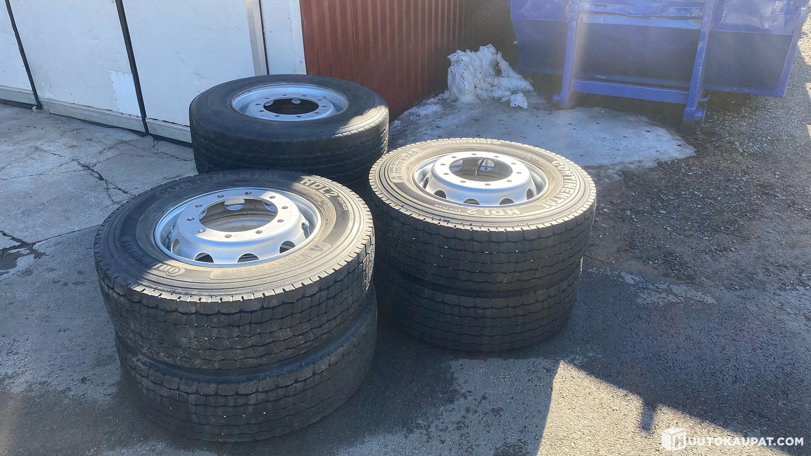 Kuorma-auton renkaat Continental 315/70 R 22.5, Siikajoki | Huutokaupat.com