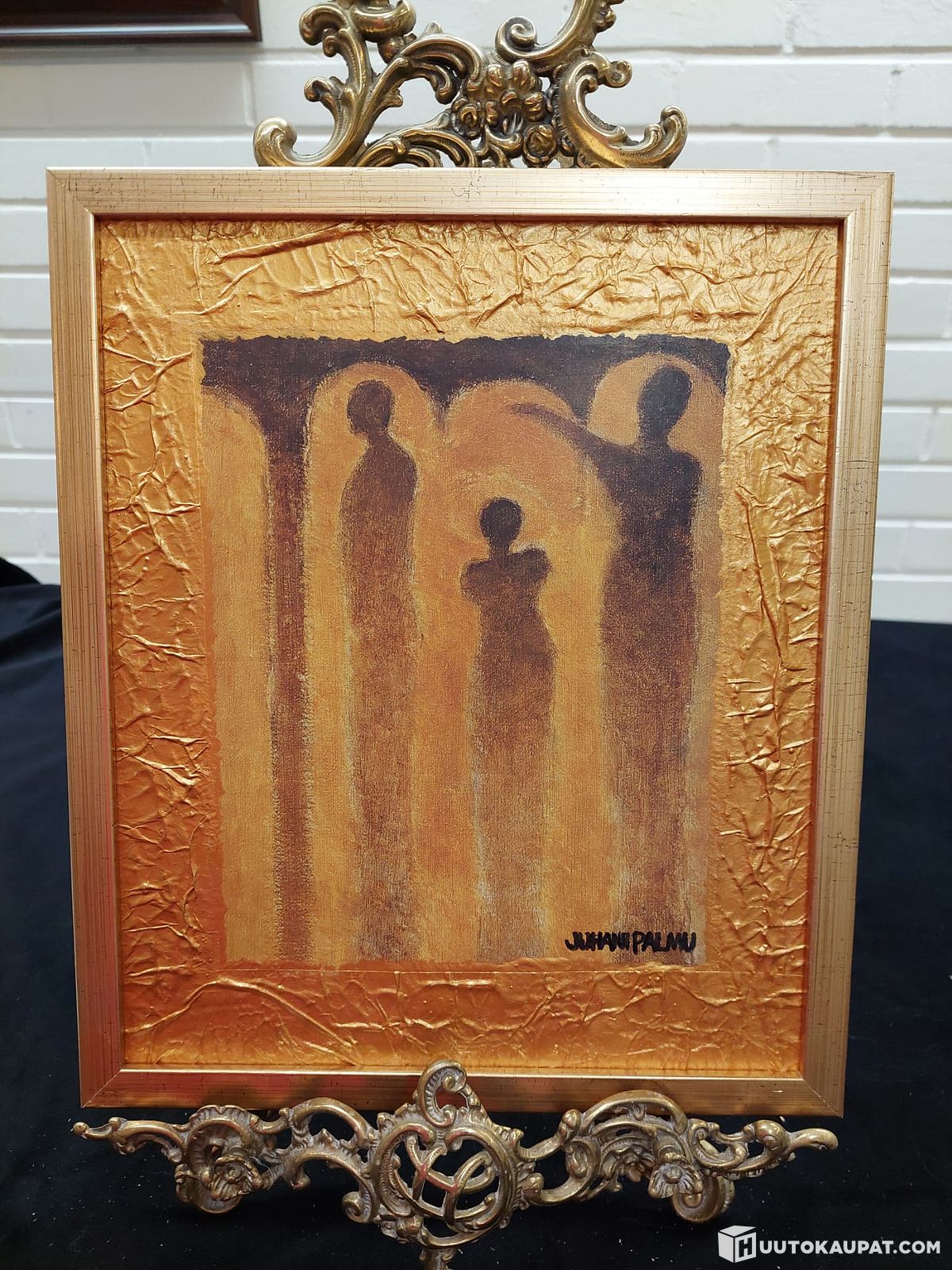 Juhani Palmu - Suojeluksessa - Sekatekniikka taulu, Kauhava | Huutokaupat.com