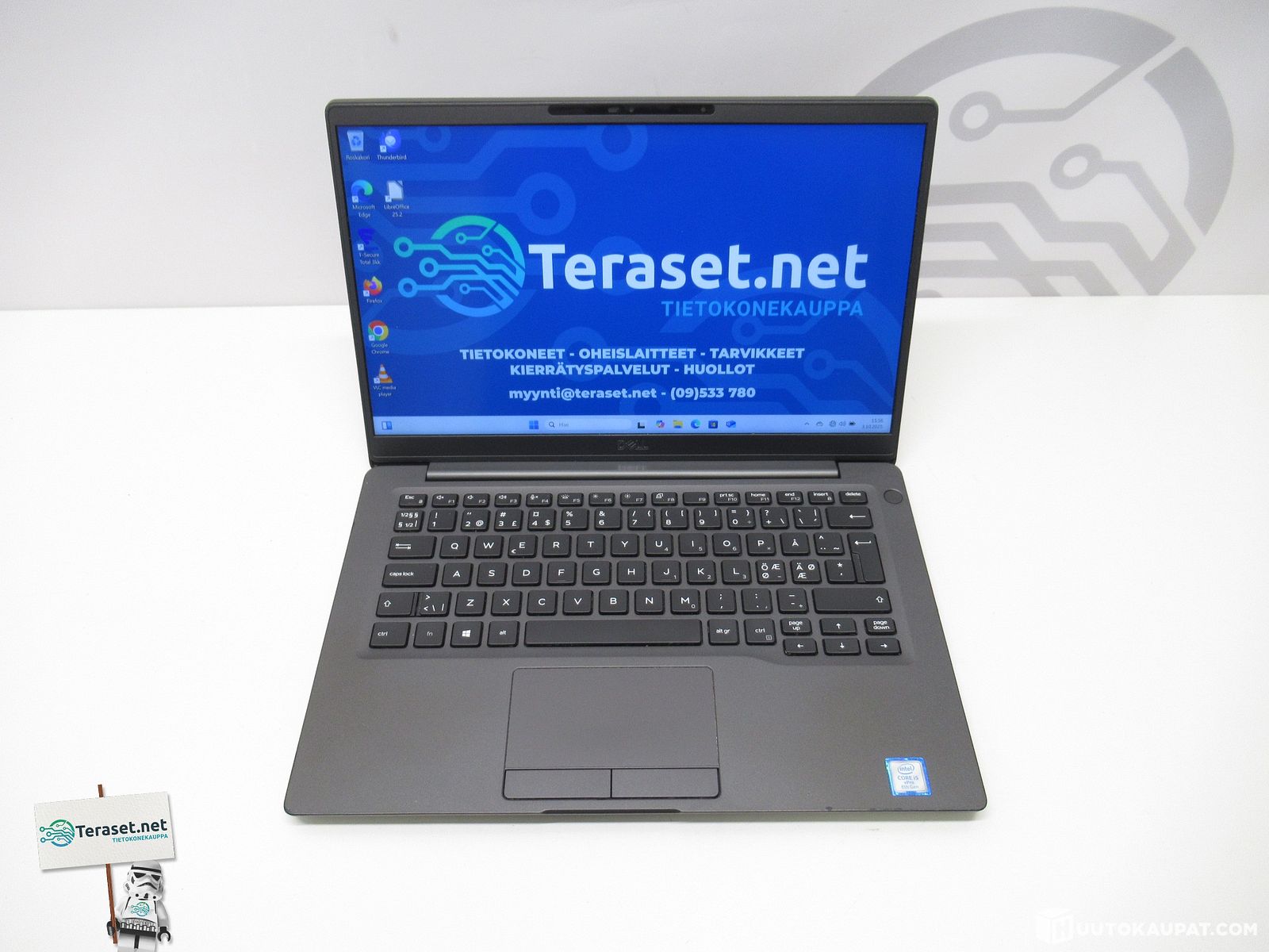 Dell Latitude 7400 kannettava, i5-8365U, 16 Gt, 512 SSD, Win11 ja 14 ...