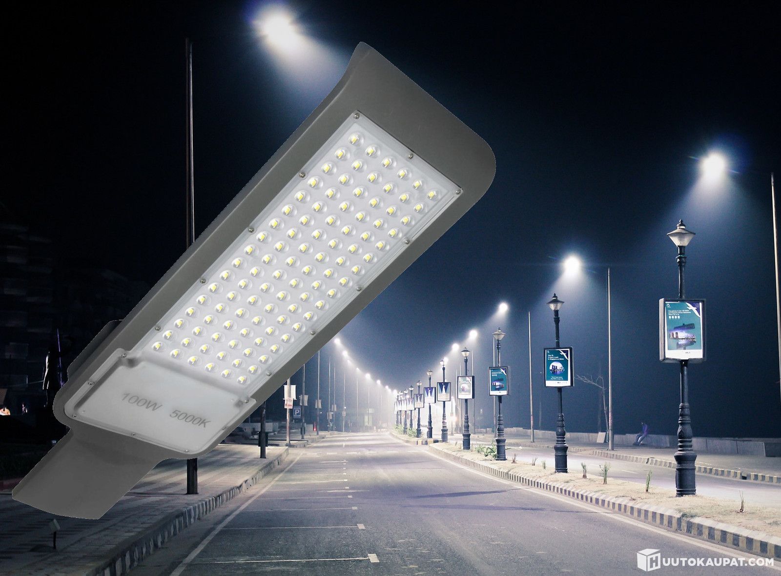 100W LED Katuvalo / Valonheitin, UUSI!, Korsnäs | Huutokaupat.com