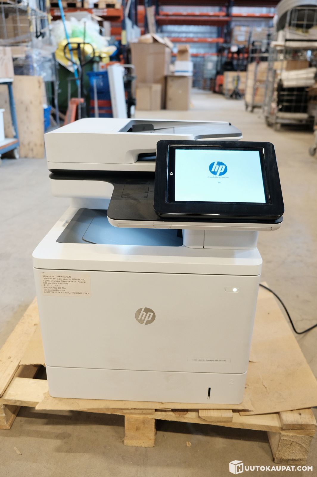 HP Color LaserJet Managed MFP E57540 monitoimilaite (E826), Kirkkonummi ...