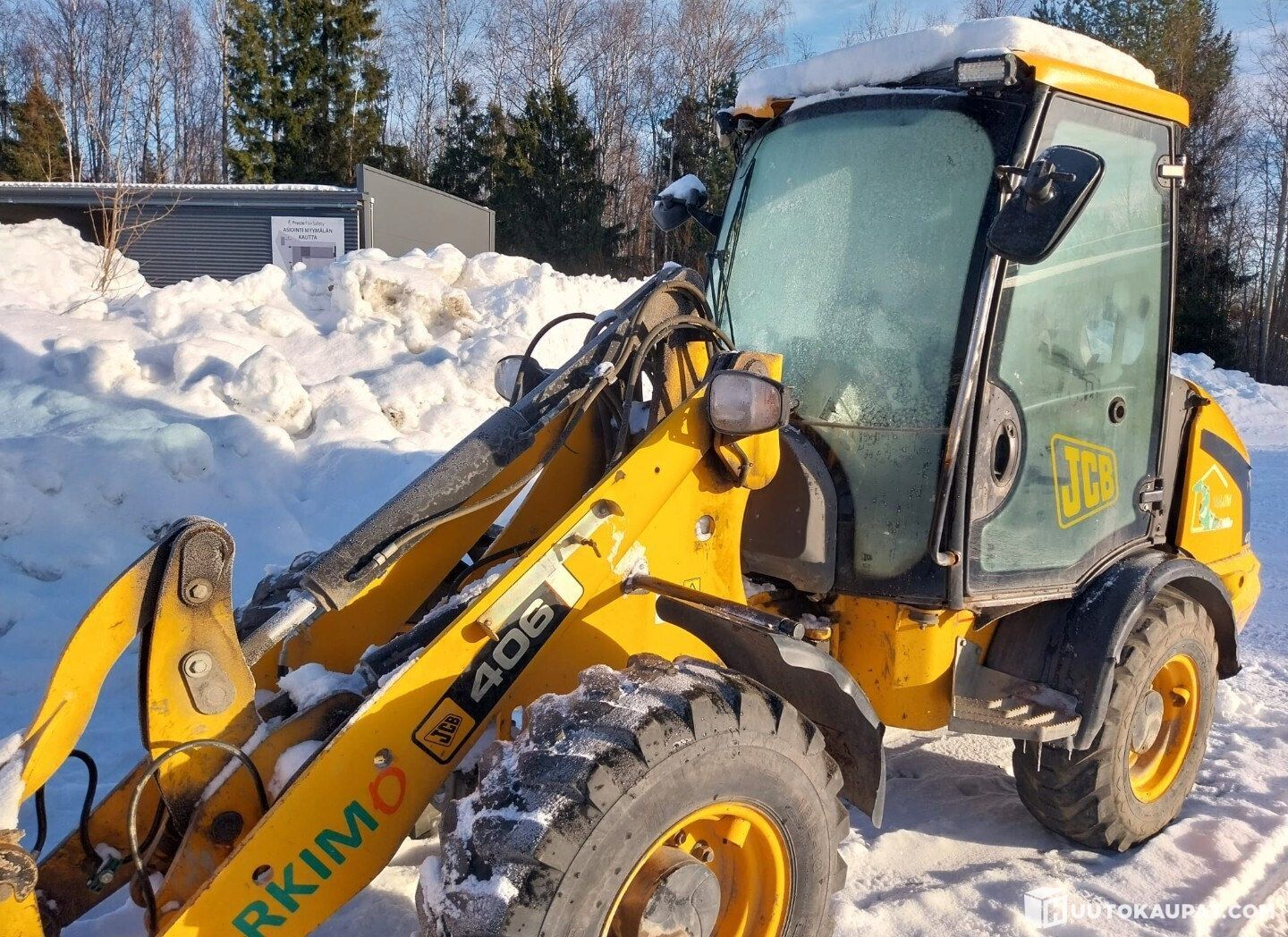 JCB 406, 2008, Diesel, 9 800 h kuormaaja, pyöräkone, Oulu | Huutokaupat.com