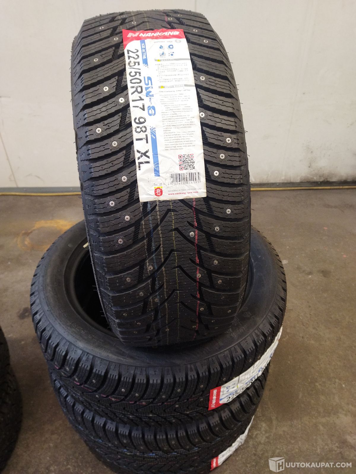 225/50R17 Nankang Ice-activa SW8 nastarenkaat, Kokkola | Huutokaupat.com
