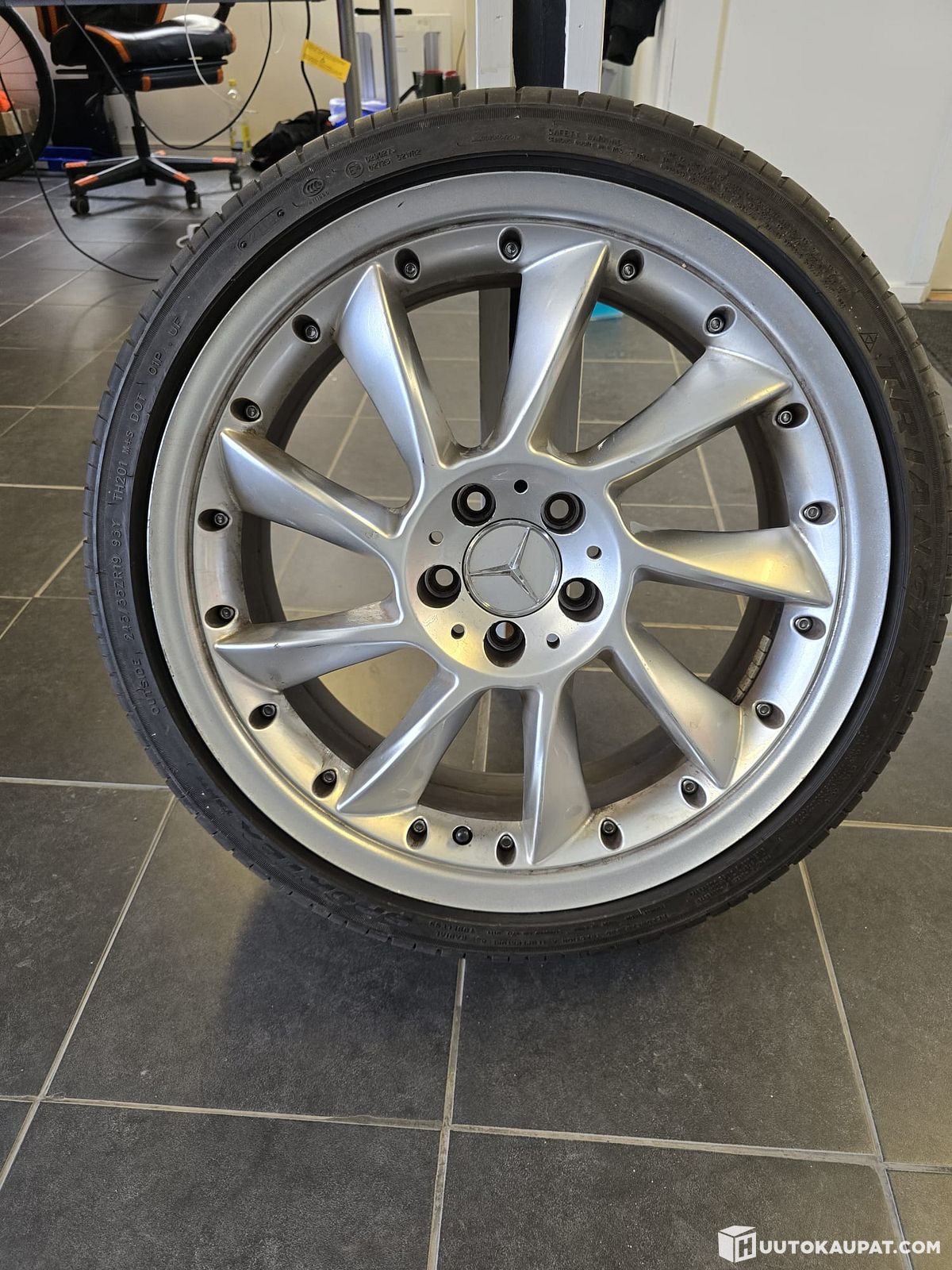 Mercedes vanteet 19'' 5x112, Kuusamo | Huutokaupat.com