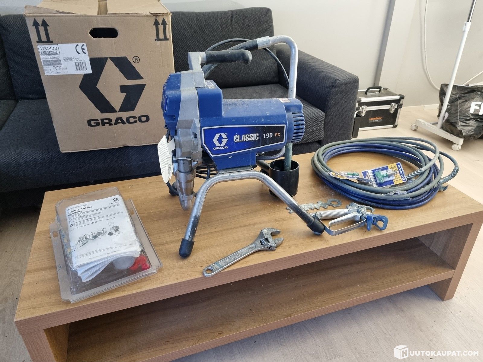 Käytetty Cracon Classic 190 PC Korkeapainemaaliruisku, Järvenpää ...