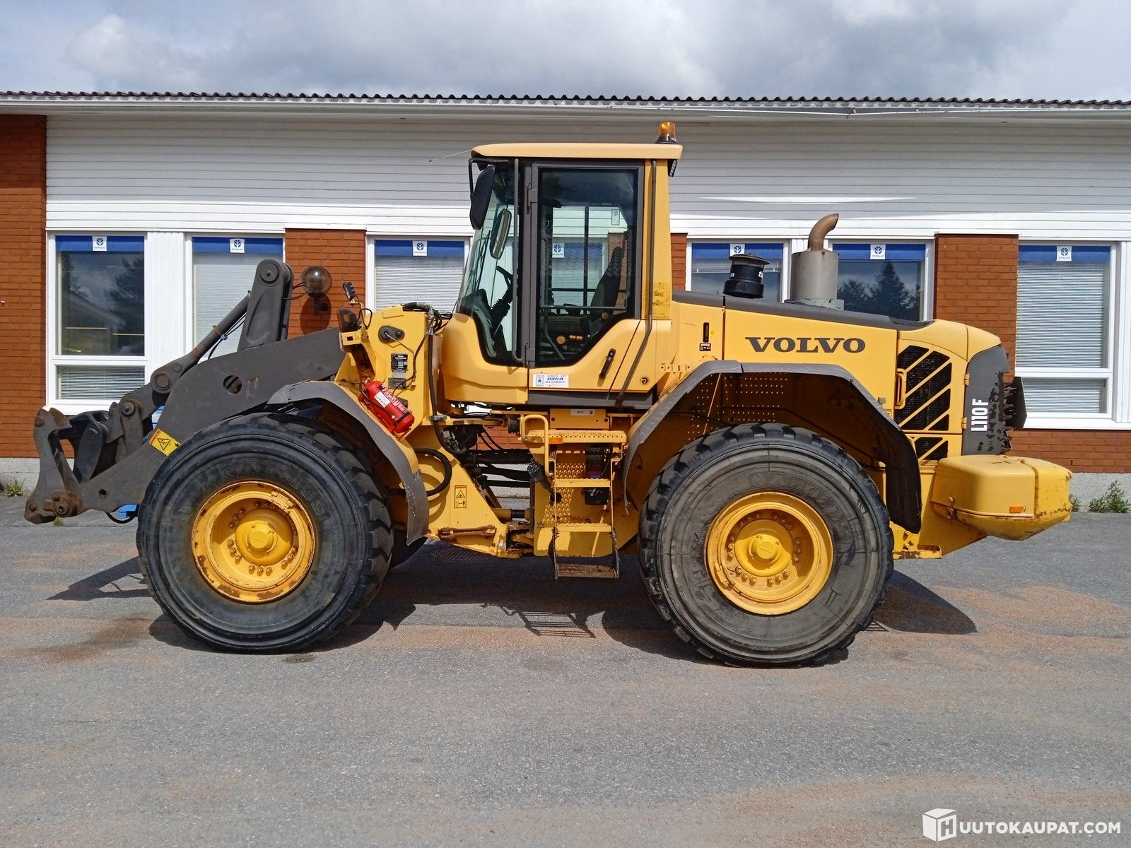 Volvo L110F, 2008, 15680h, ilmast,bss,rasv,pk,3.hydr, moottoriremontti ...