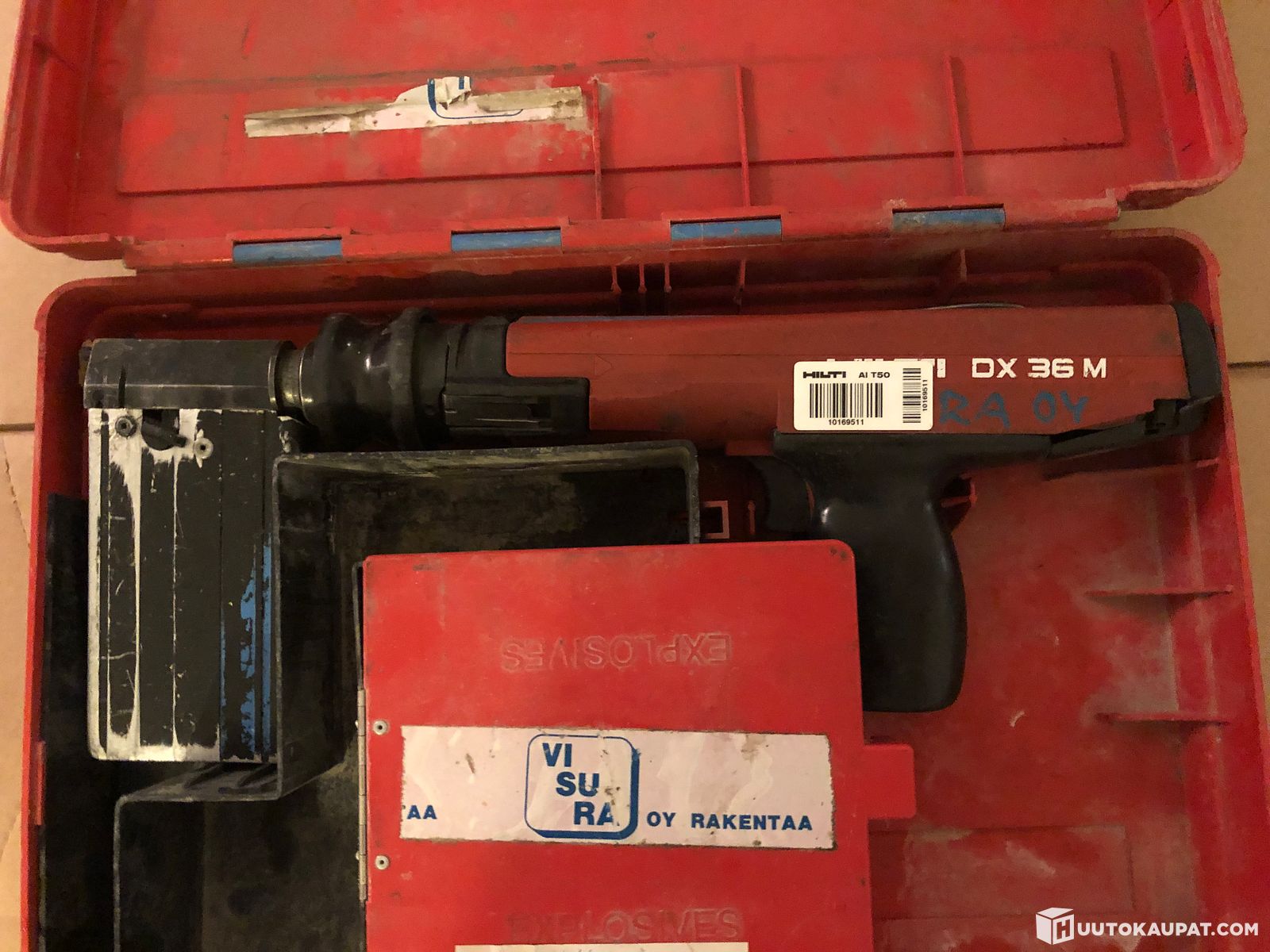 Hilti DX 36 M Panosnaulain + lipas + salkku, Järvenpää | Huutokaupat.com