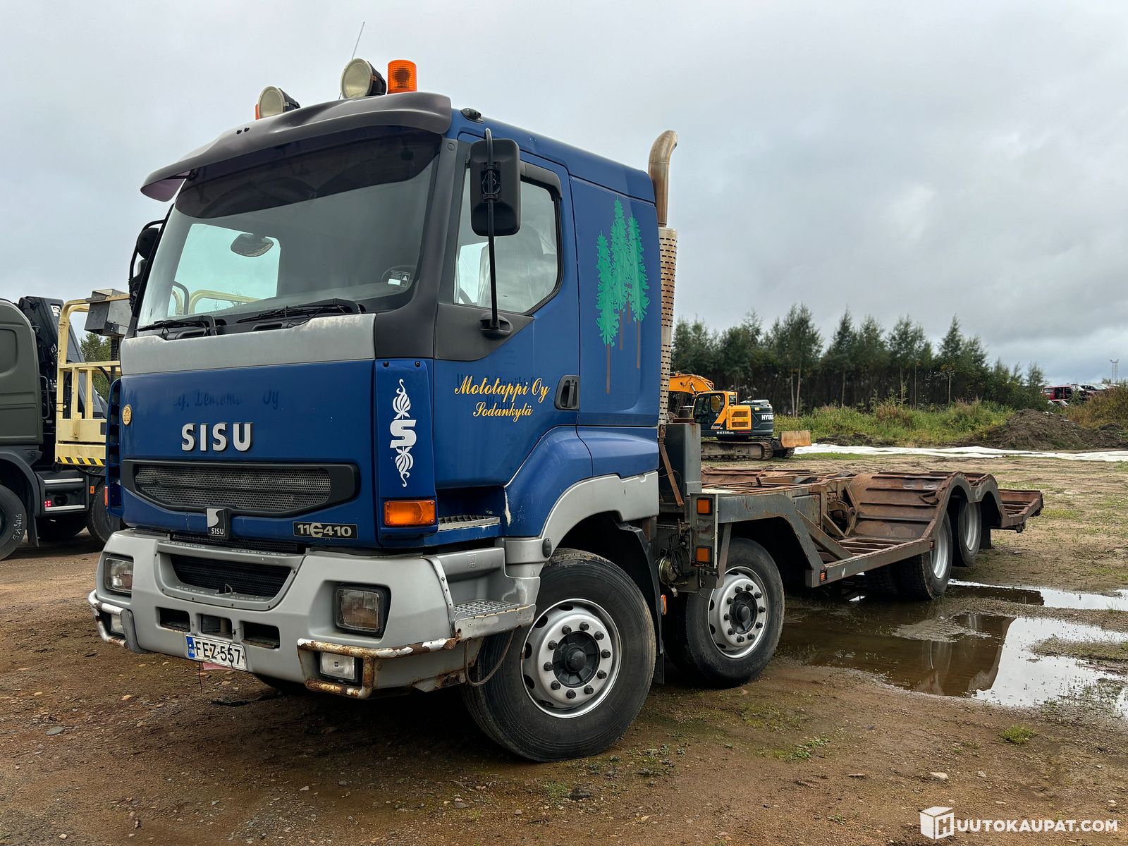 Sisu E11M 8X2/183+442+130 Ritilä-auto FEZ-557, 2001, Rovaniemi | Huutokaupat.com