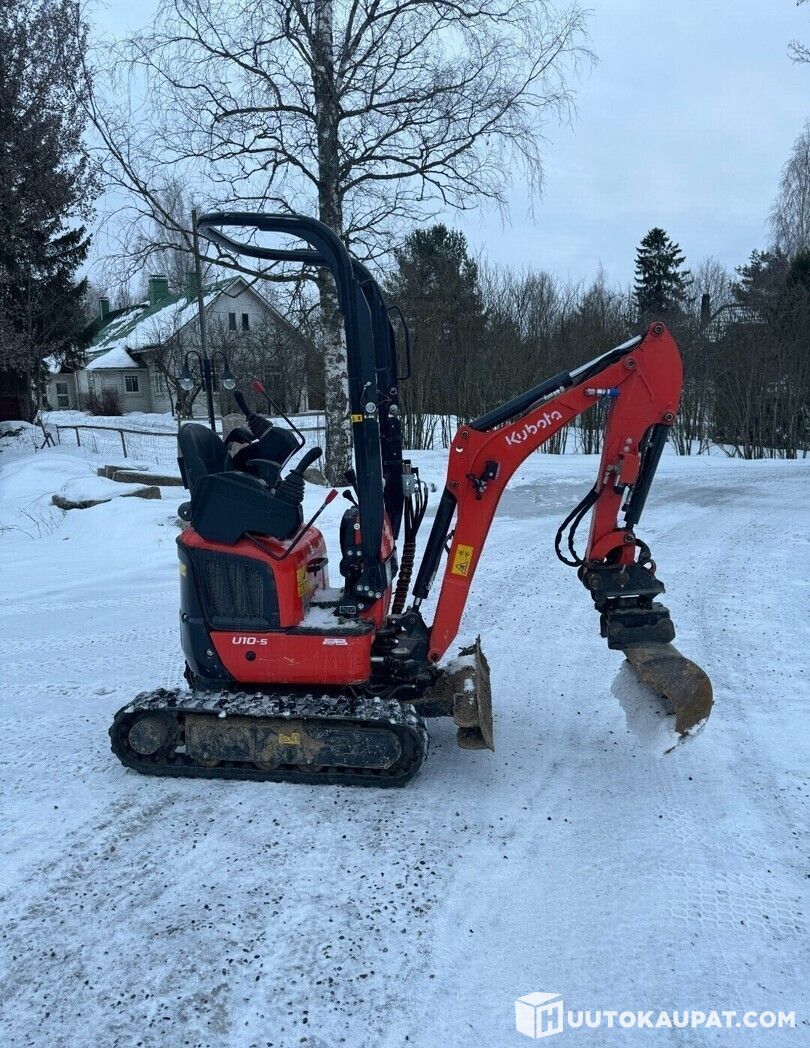 Kubota U10-5, 2023, Diesel, 440 h, Kangasala | Huutokaupat.com