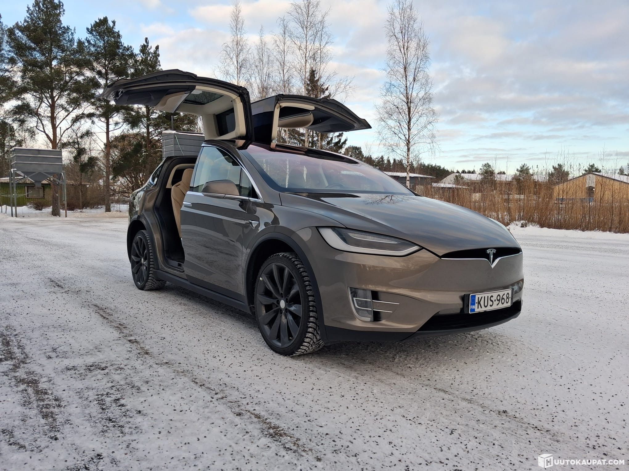 Tesla Model X 75D Neliveto * Ilmaiset Super-Chargerit *, 2016, Lieto ...