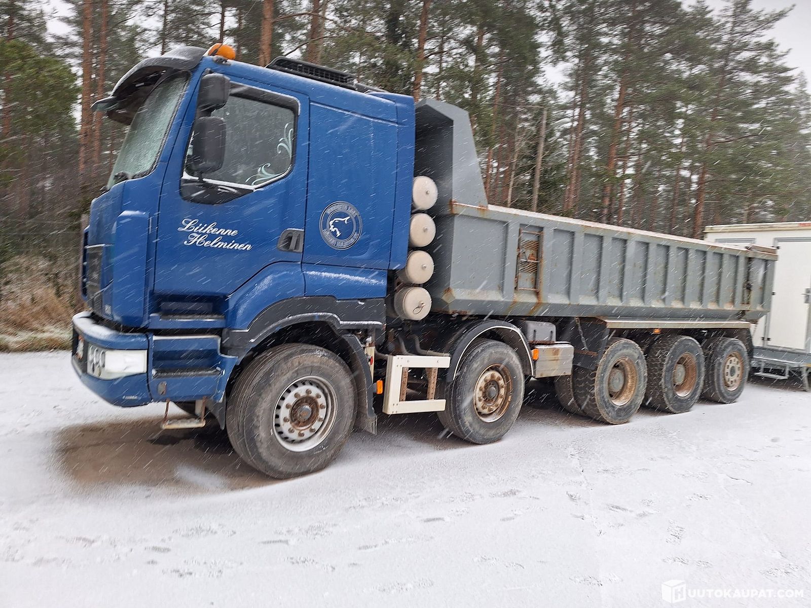 Sisu R500 10x4 earthmoving truck, 2008, Lahti | Huutokaupat.com