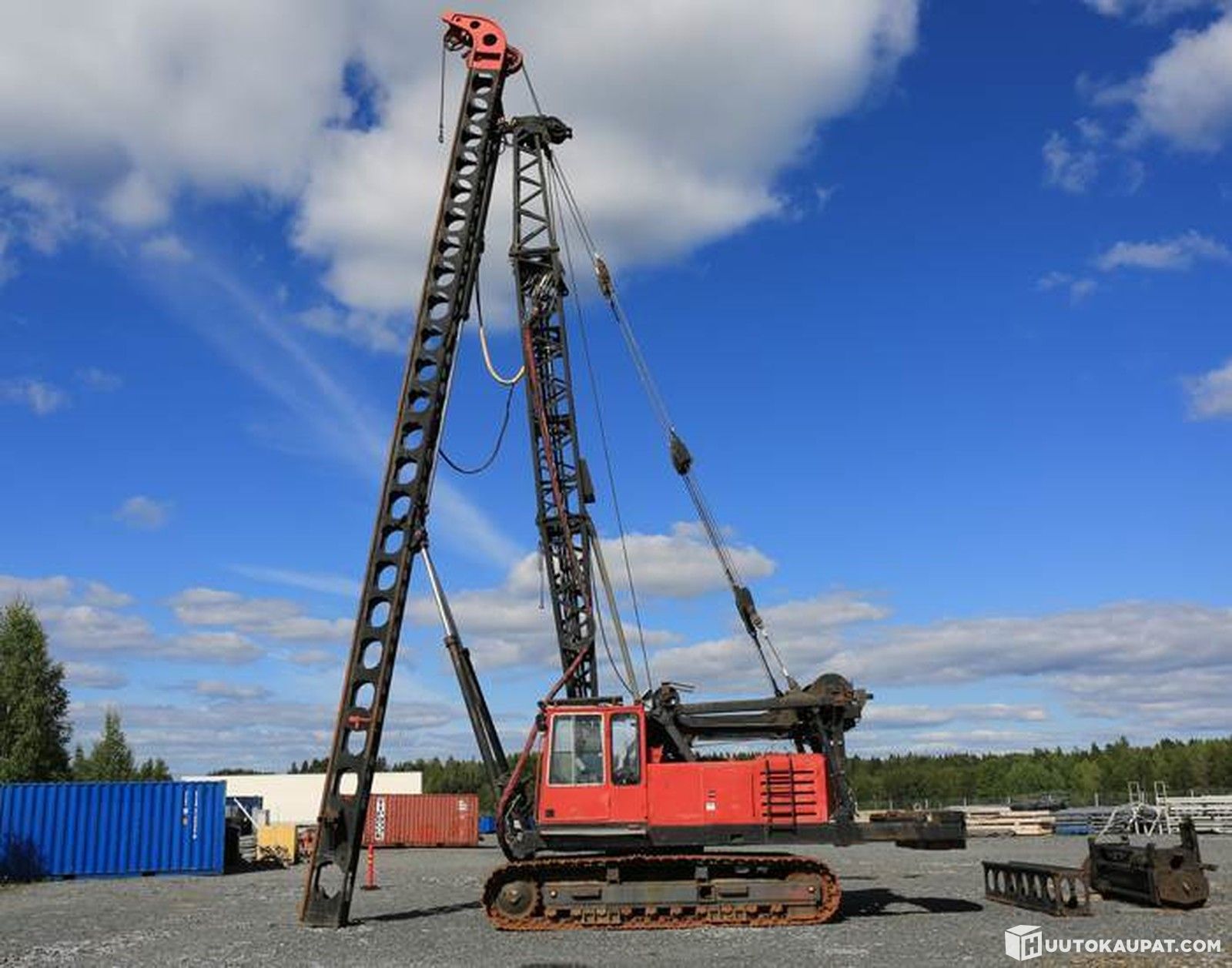 Åkerman H14B/Banut Paalutuskone., 1989, Lempäälä | Huutokaupat.com