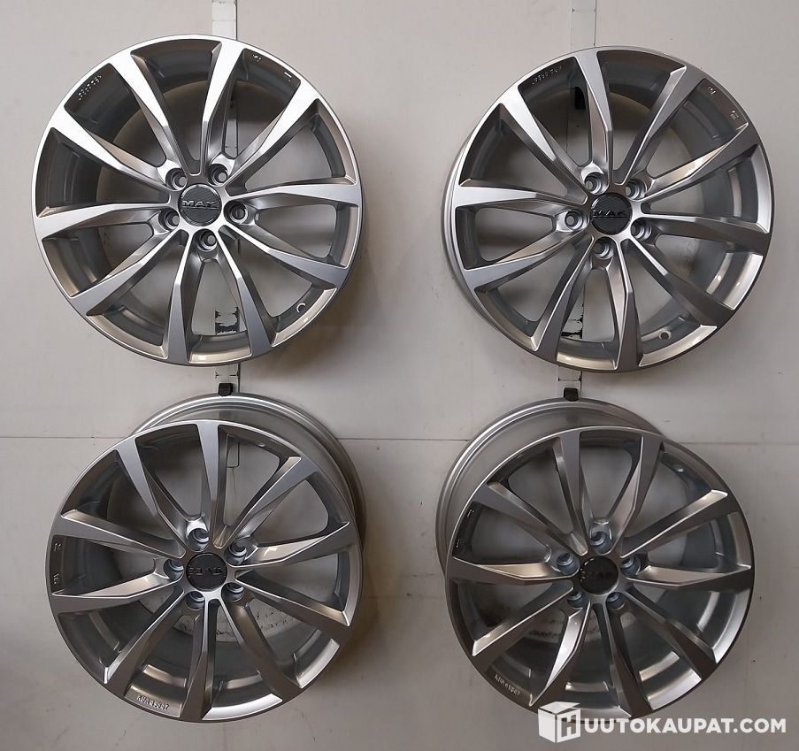 Uudet MAK Wolf silver 7,5x17 5x100 Alumiinivanteet 4 kpl, Turku ...