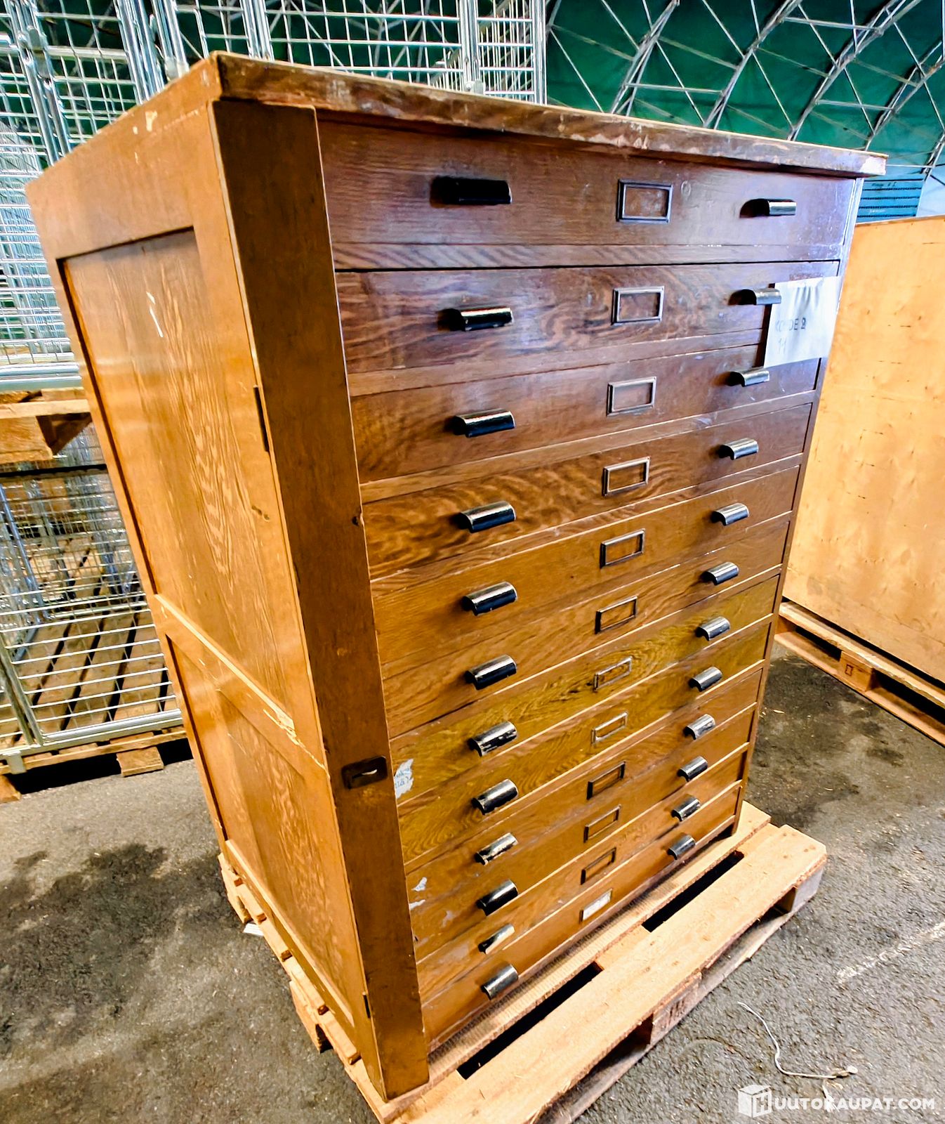Puinen laatikosto / lokerikko (Kohde 14 Kalkku), Tampere | Huutokaupat.com