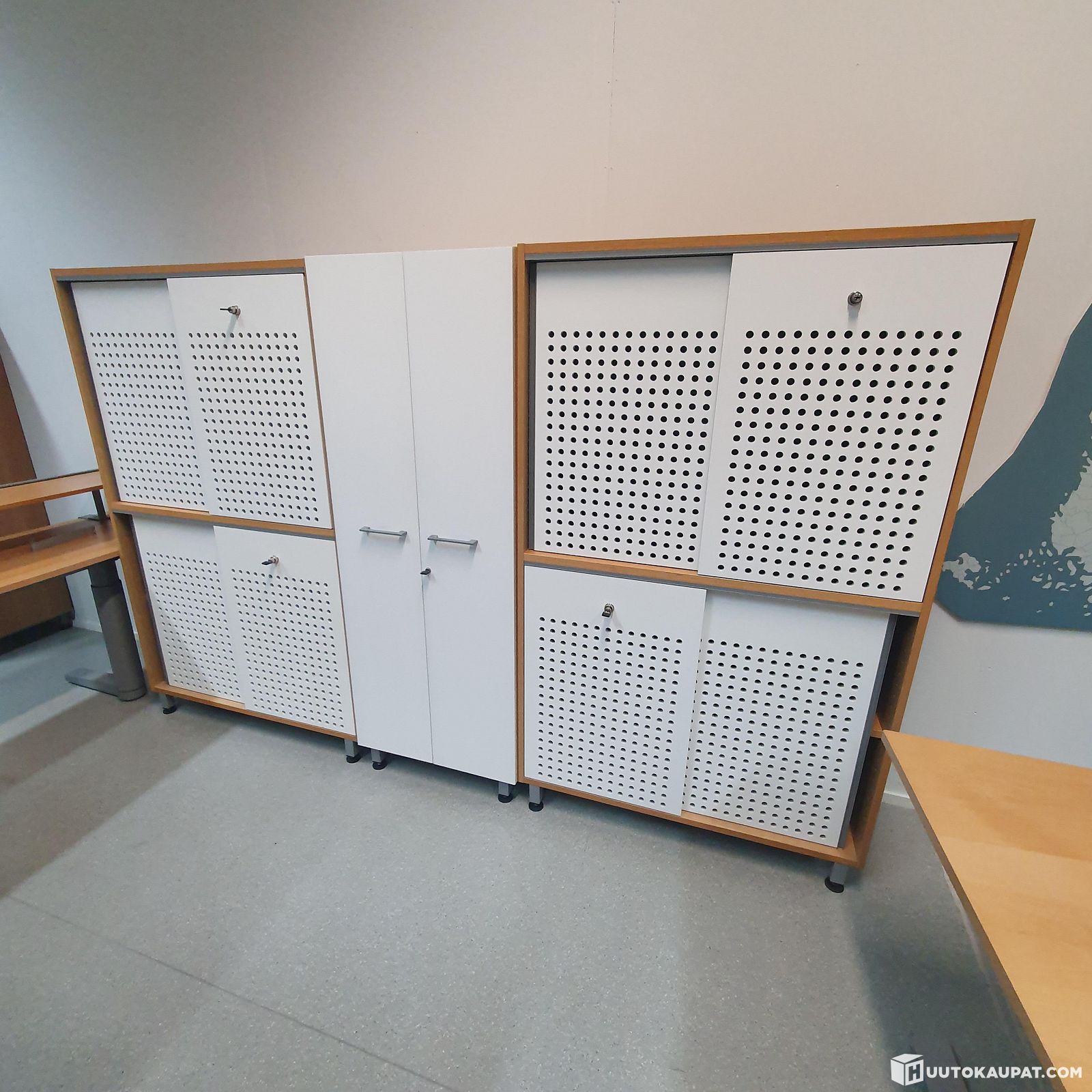 Martela Combo kaappeja 3 kpl, Oulu | Huutokaupat.com