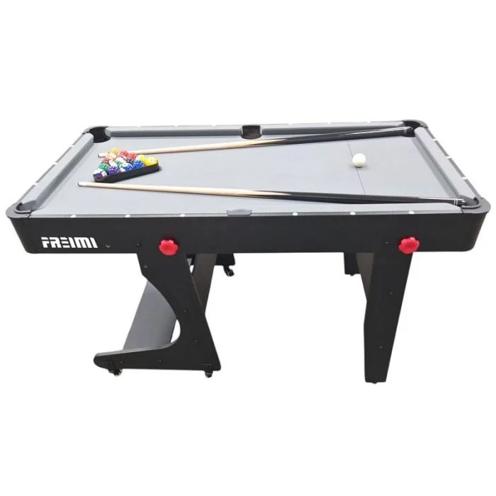 3-in-1 viihdekeskus: biljardi, pöytätennis ja pöytätaso, Mitat: 152cm x ...
