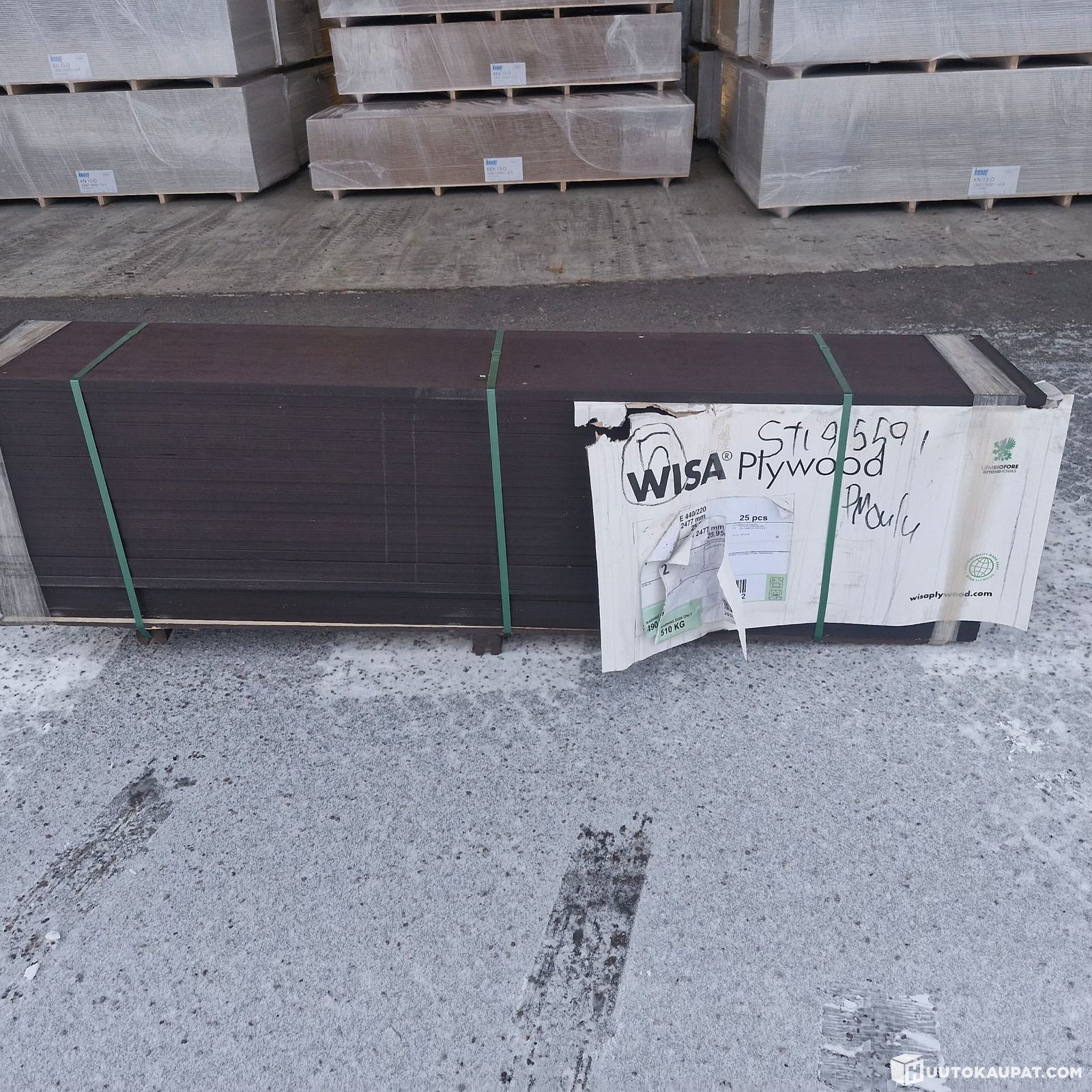 POISTOERÄ! Filmivaneri 27mm x419x2477mm Pala II-lk FILMI/VIIRA , 25 kpl ...