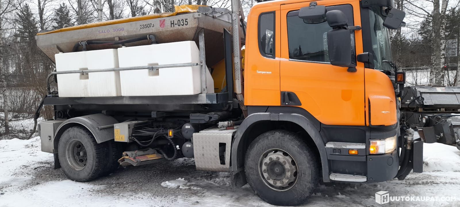 Scania P 9 L tienhoitoauto, vm.2005, Kangasala | Huutokaupat.com