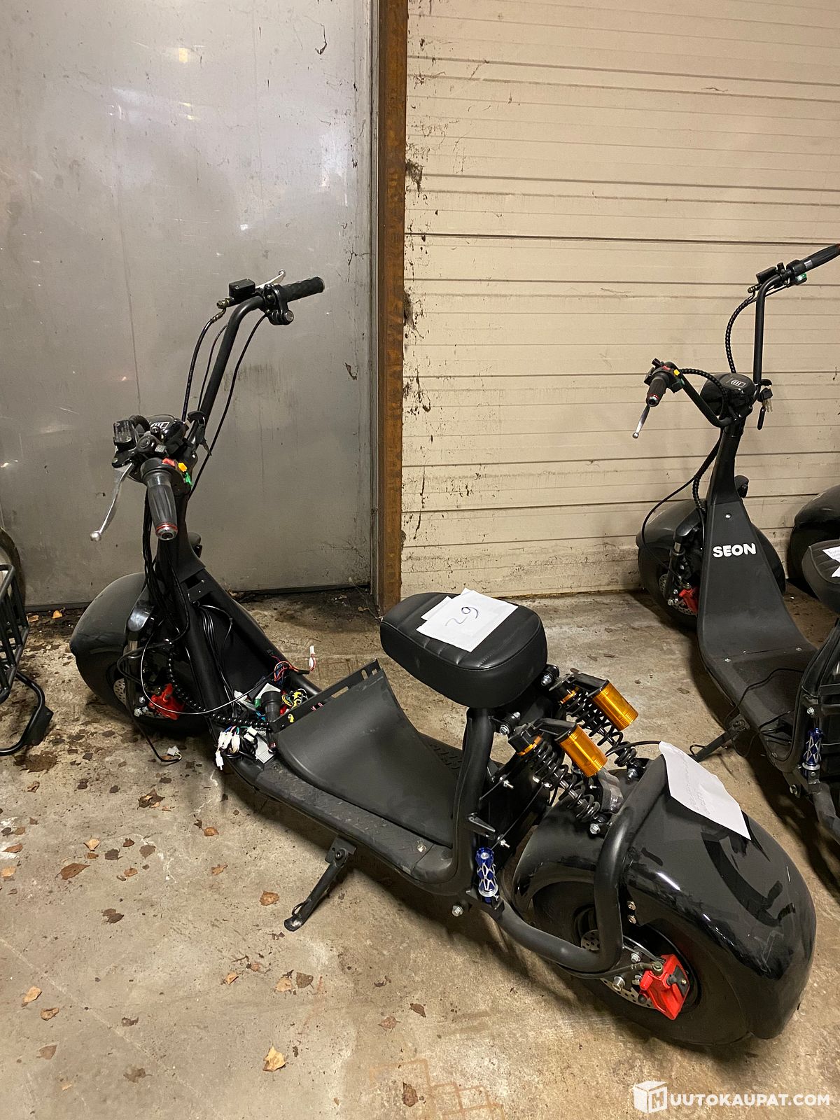 EVX 1000w Fat musta, Musta Sähköskootteri / Sähköpotkulauta - OVH 1500 ...