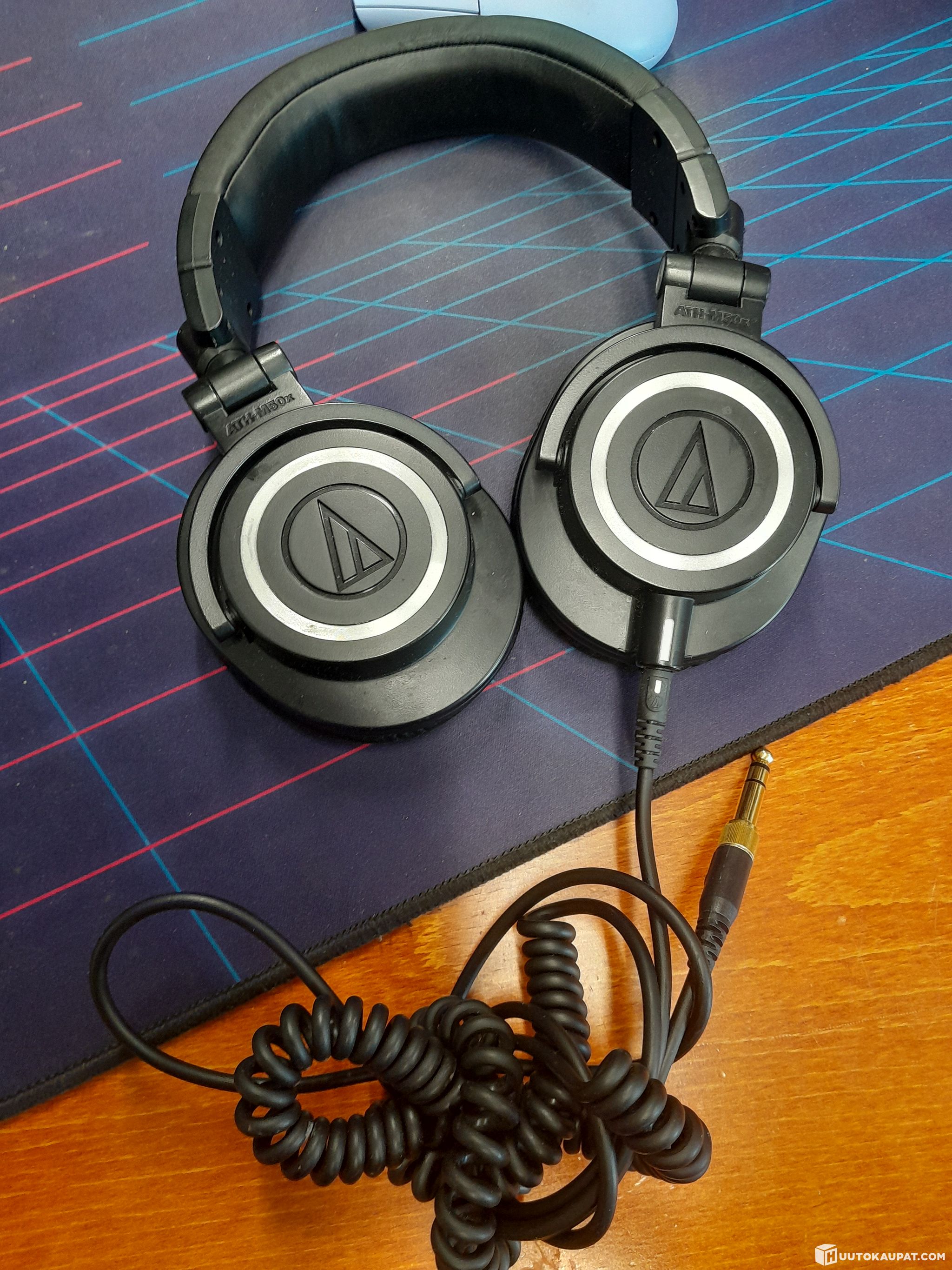 Audio-Technica ATH-M50x -studiomonitorikuulokkeet, Vantaa | Huutokaupat.com