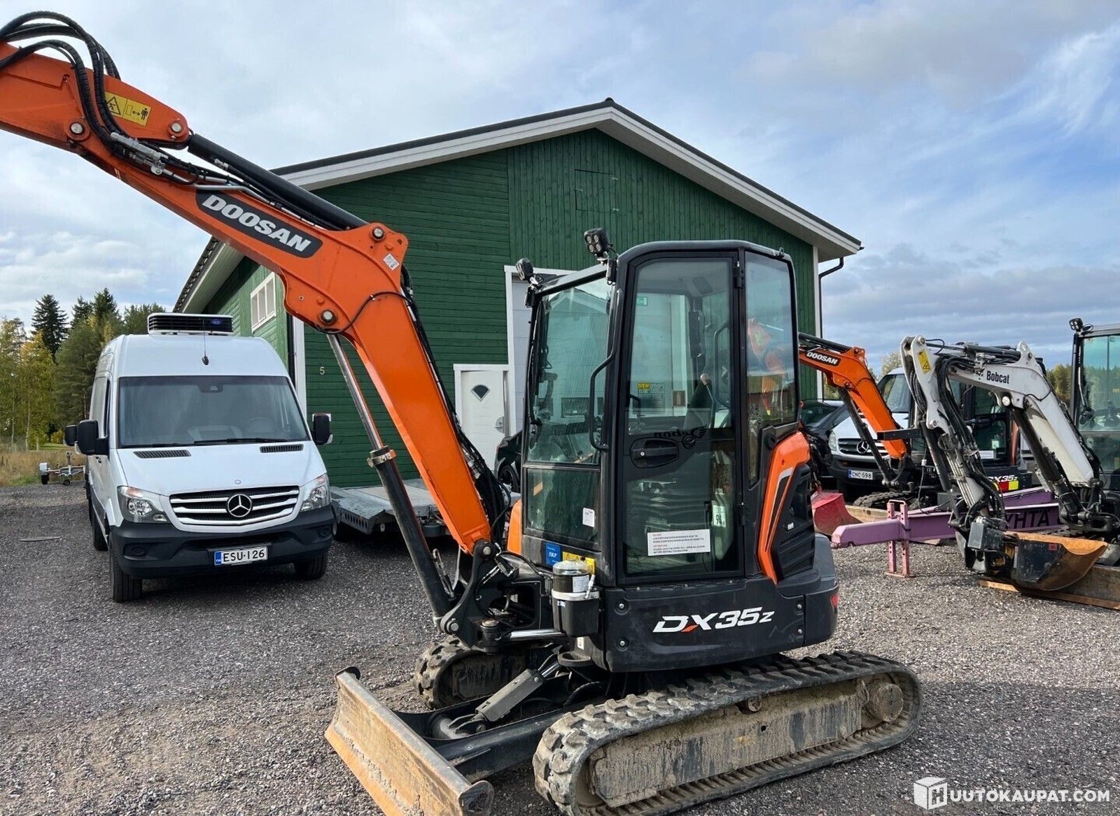 Doosan DX 35 Z Engon Rasvari 2020, Diesel, 600 h, Tuusula | Huutokaupat.com