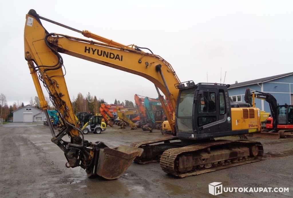 Hyundai R210 LC, 2009, 7 500 h, Loimaa | Huutokaupat.com