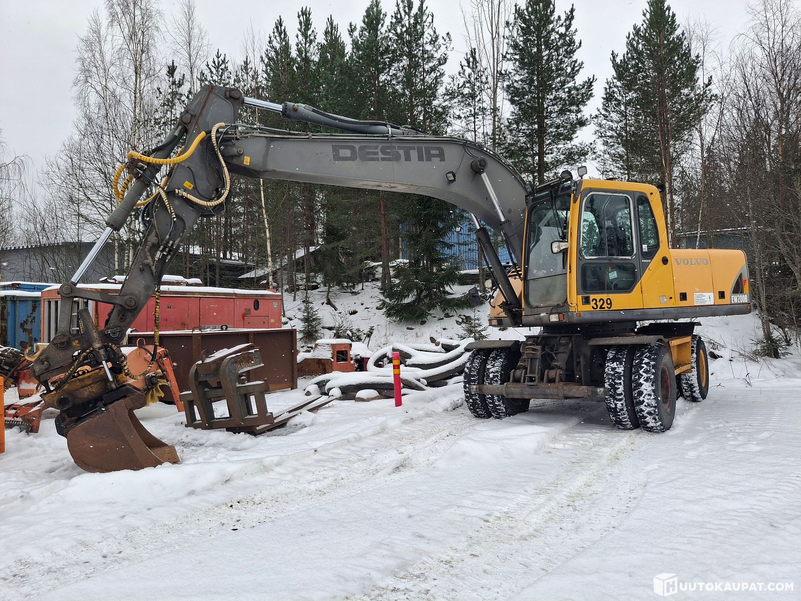 Volvo EW 200B-4x4/250, 2005, Akaa | Huutokaupat.com