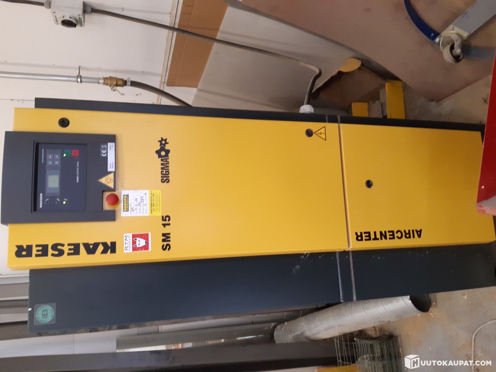 Ruuvikompressori KAESER aircenter SM 15 8,0bar SCB 400/50 EU, Seinäjoki ...