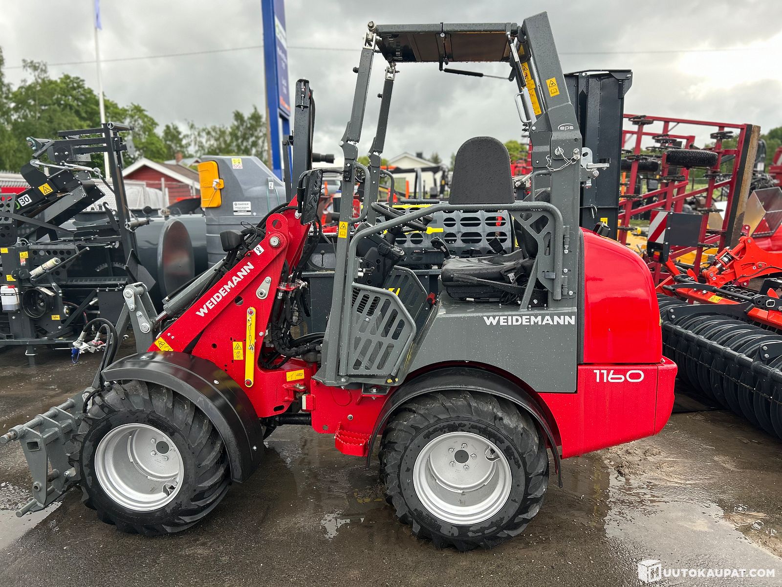 Weidemann 1160 minikuormaaja, vain muutama tunti mittarissa., 2023 ...
