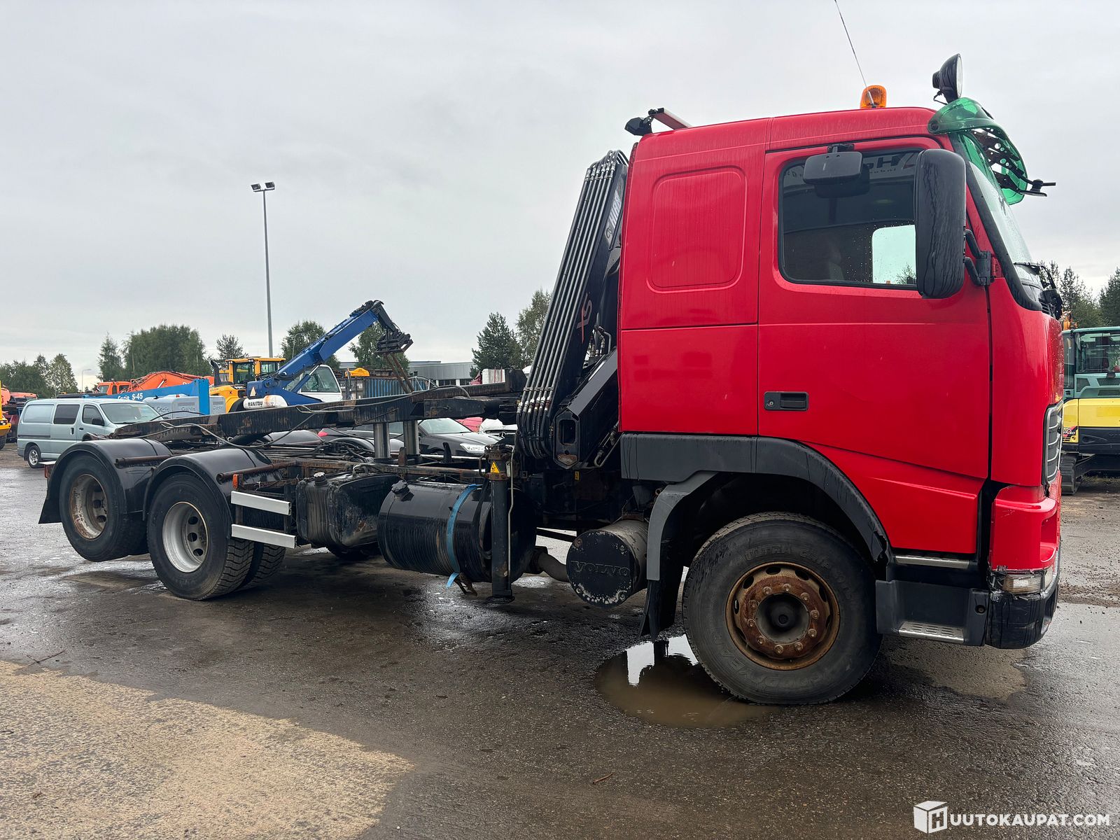 Volvo FH12 6X2/420 +HIAB, 1998 JUURI KATSASTETTUNA., Rovaniemi | Huutokaupat.com