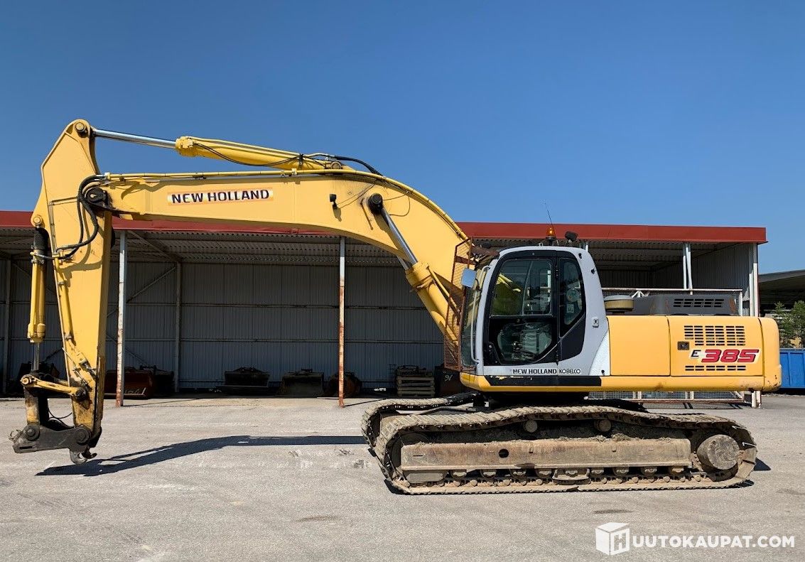 New Holland E385 vm 2007 Hyvä kunto, Kangasala | Huutokaupat.com