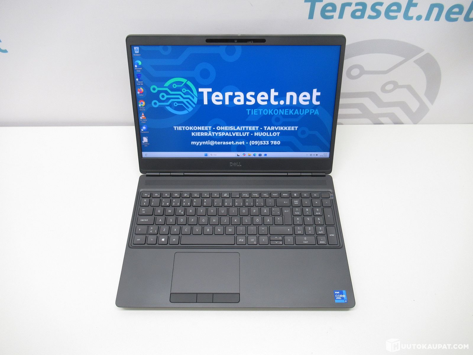 Dell Precision 7560 Intel Core i7-11850H tehokannettava 15.6" FHD, 64 ...