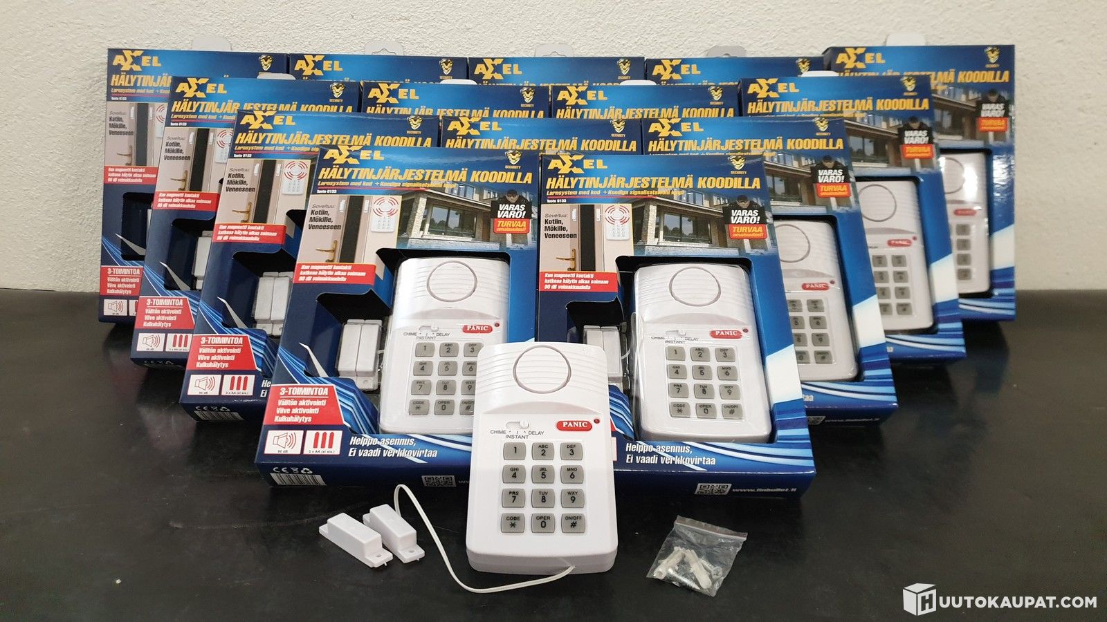 15 pkt hälytinjärjestelmä koodilla, Isokyrö | Huutokaupat.com