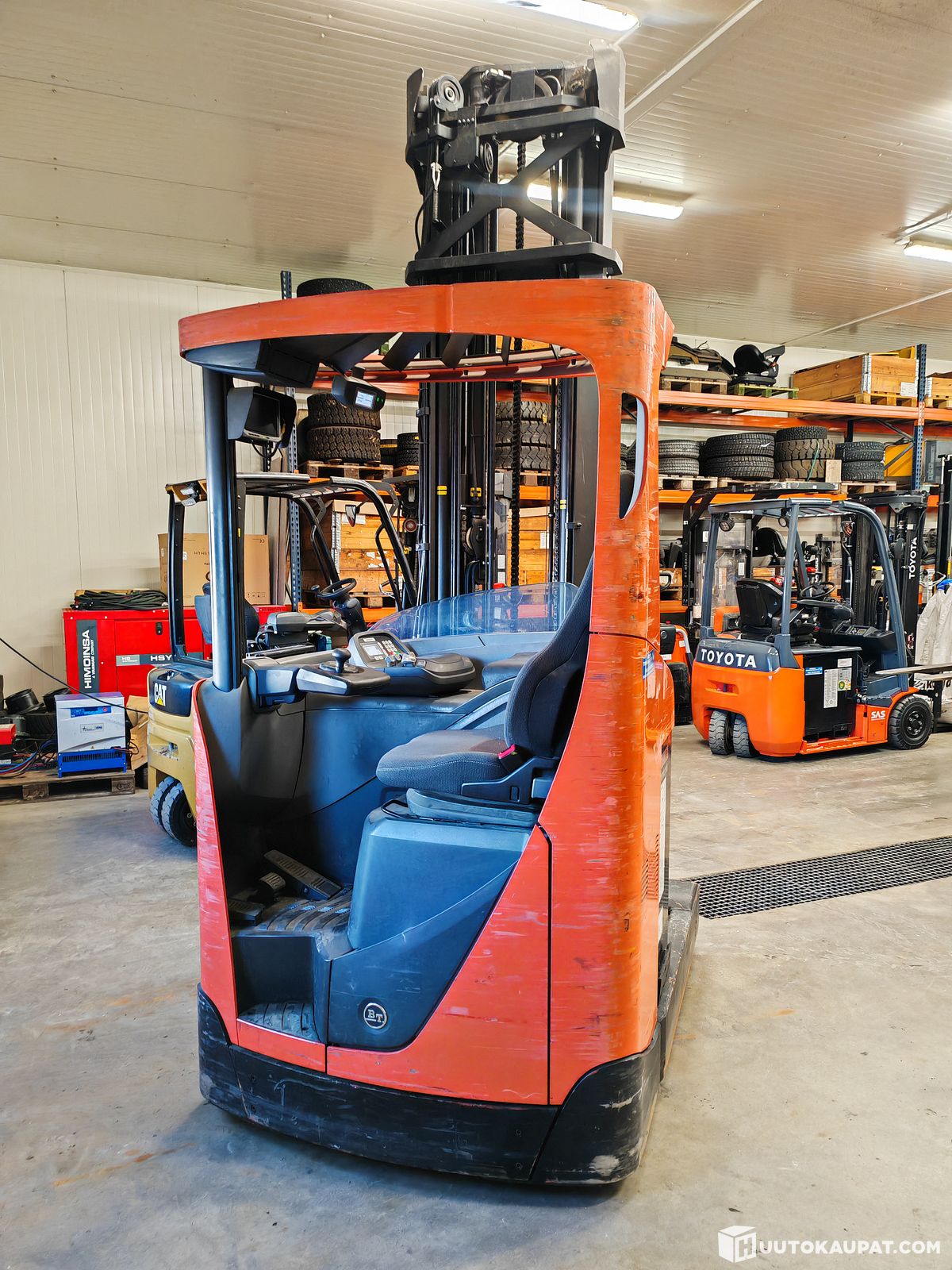 BT RRE 160 työntömastotrukki, vm. 2009, Hattula | Huutokaupat.com