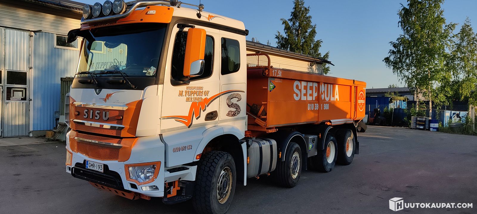 Sisu CM 16M ka-kk-8x4/250+215+137, Vantaa | Huutokaupat.com