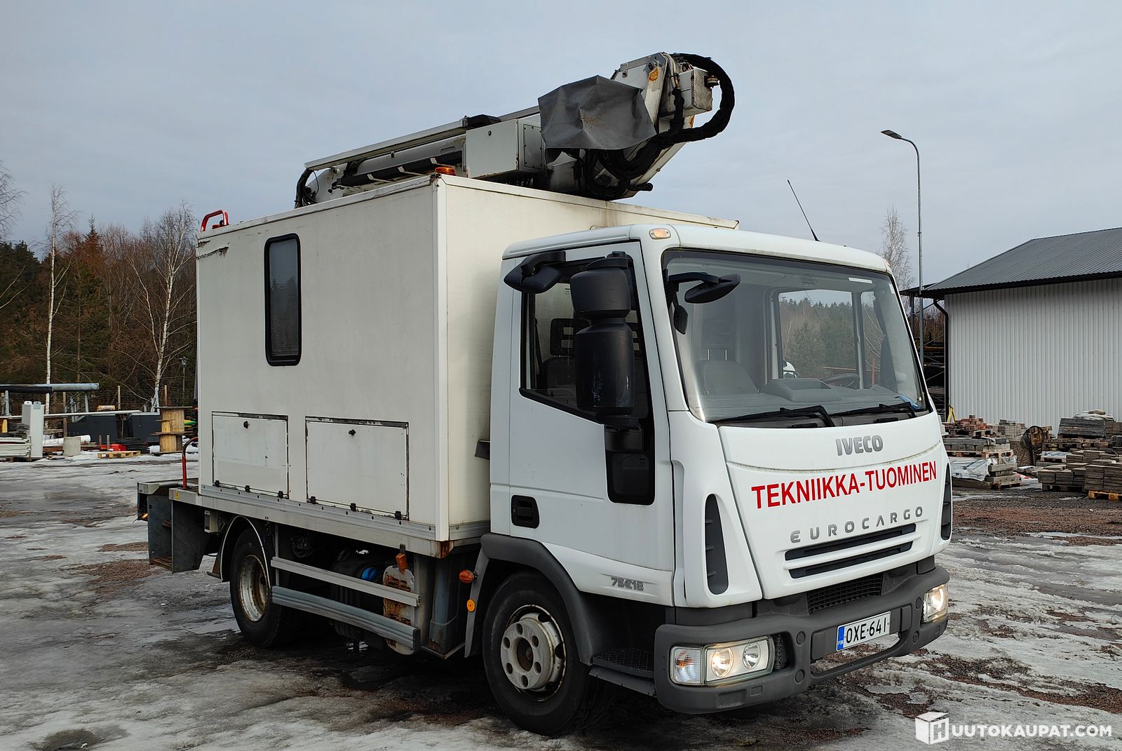 Kuorma-auto / Nostokoriauto Iveco Eurocargo vm. 2009, Turku | Huutokaupat.com